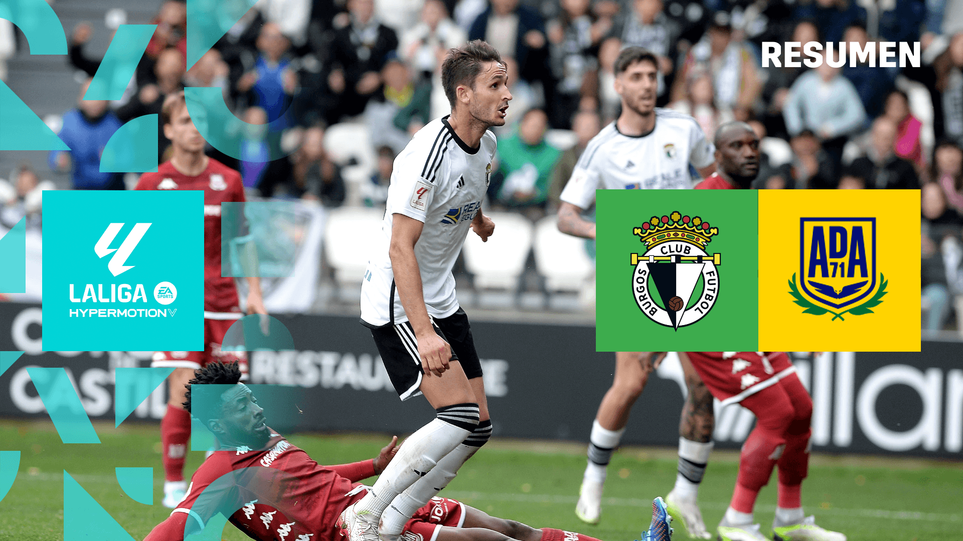 Watch Burgos CF - AD Alcorcón (Highlights) Live Stream | DAZN ES