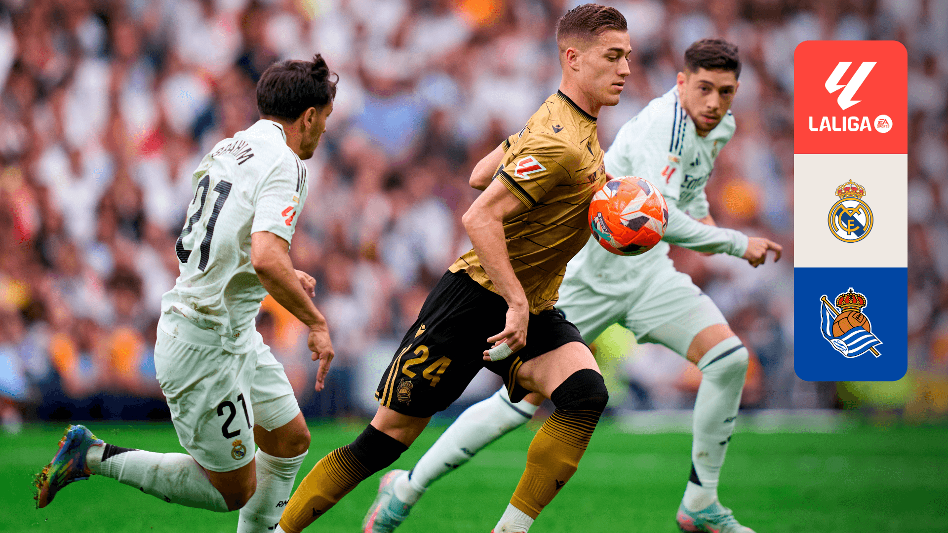 Real Madrid - Real Sociedad Live Stream | Jetzt Anmelden | DAZN DE