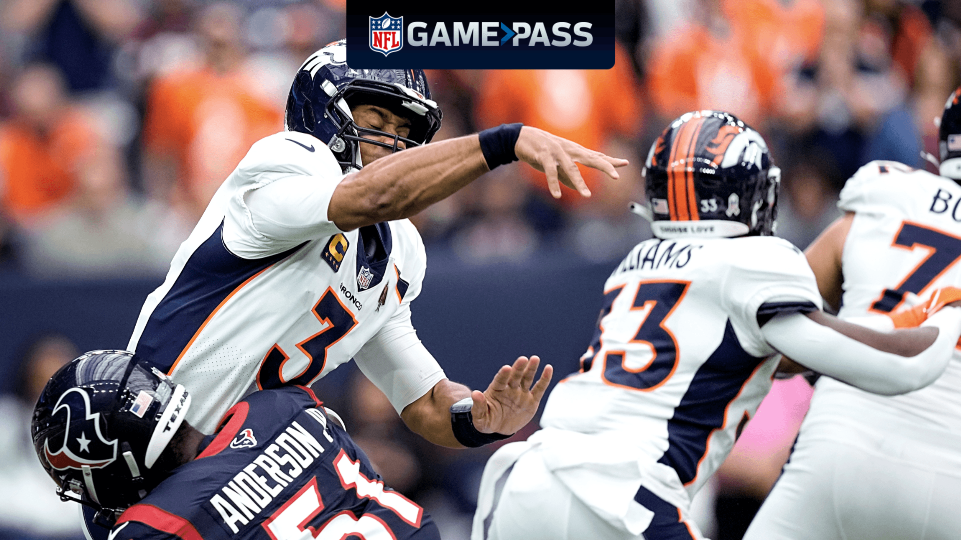 Watch Broncos @ Texans Live Stream | DAZN IQ