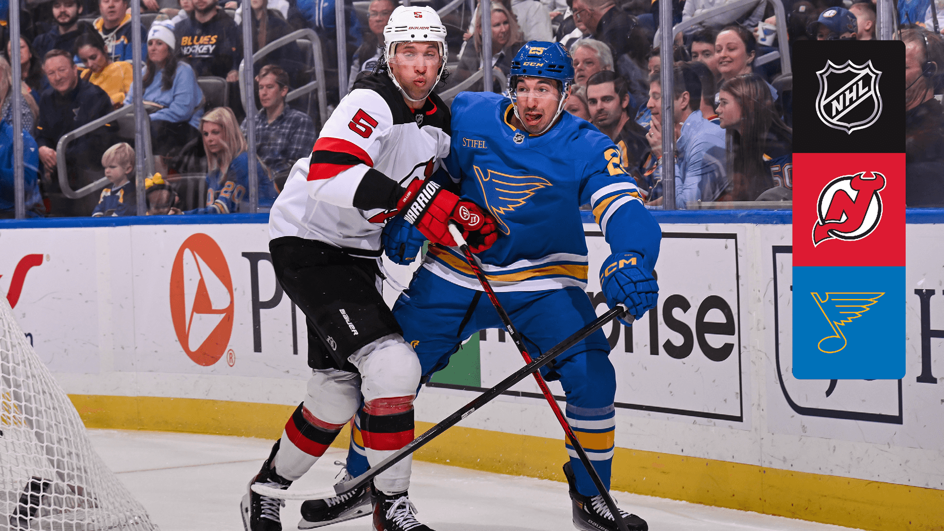 Regarder Devils vs. Blues en Direct Live | DAZN FR