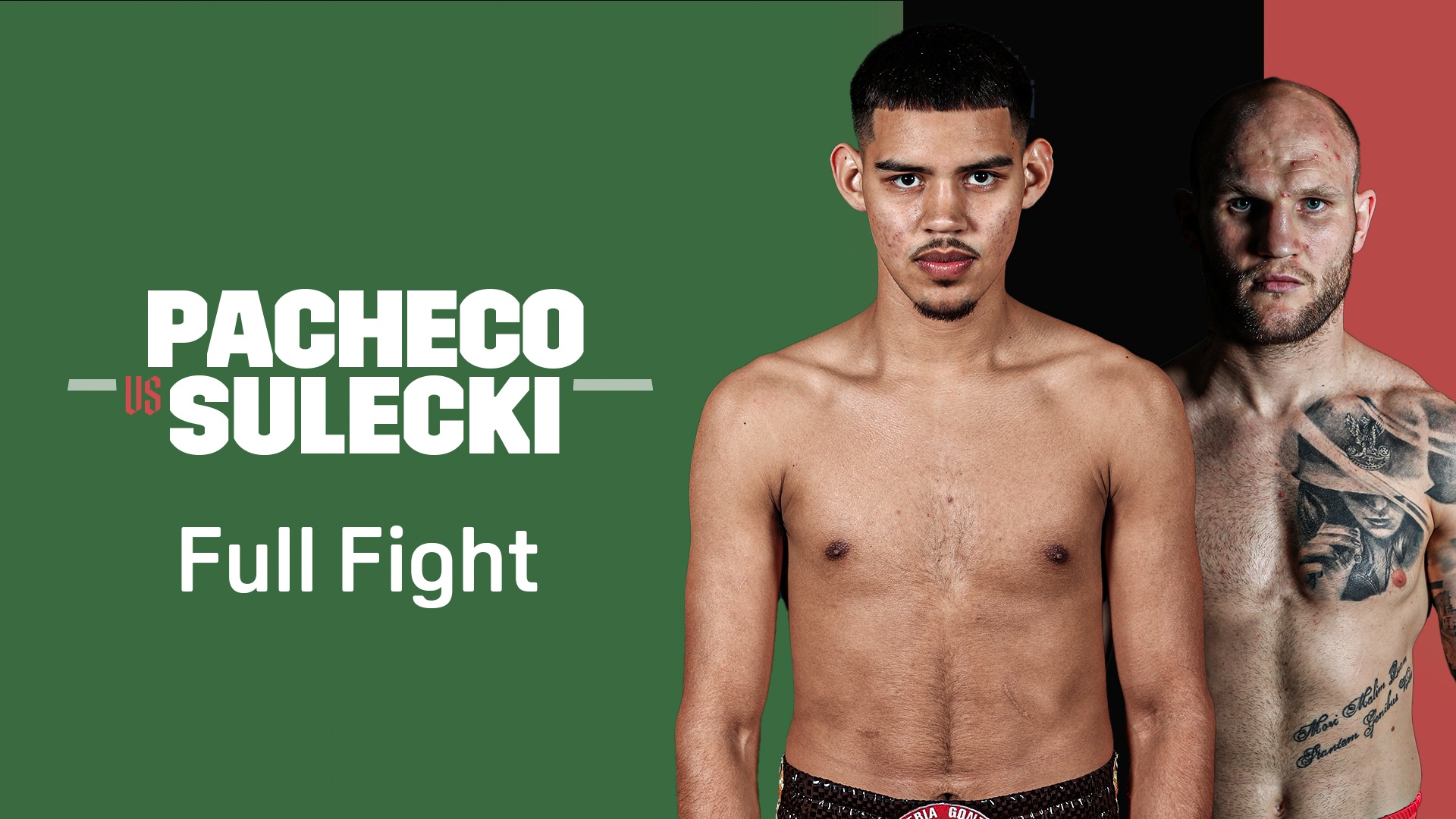 Assista agora mesmo a Pacheco vs. Sulecki: Full Fight | DAZN BR