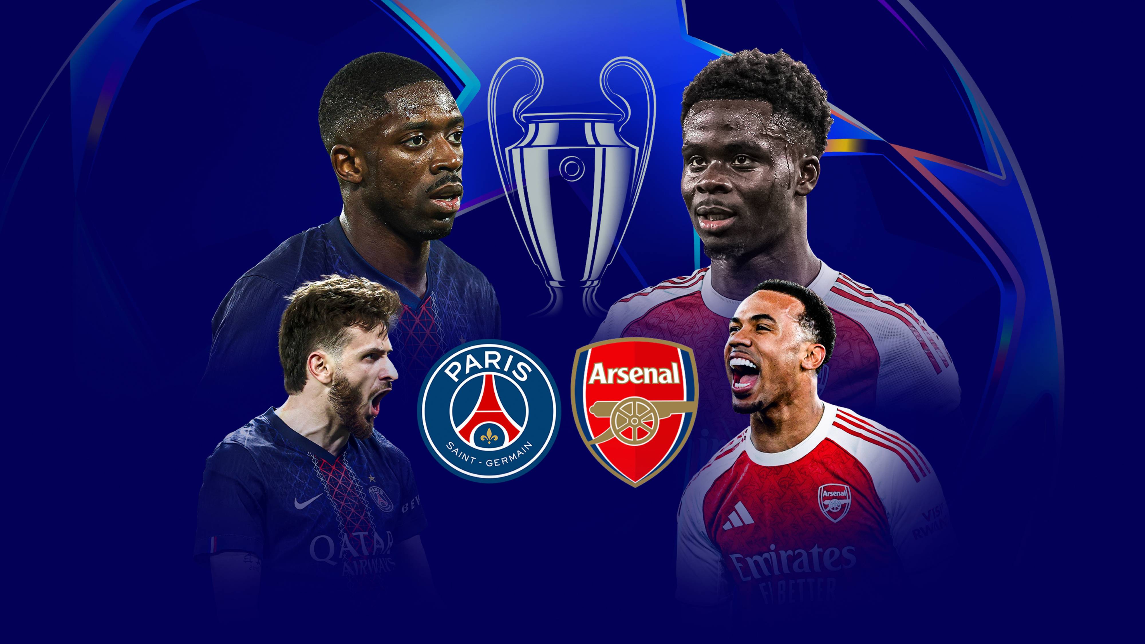 Watch Final: Paris Saint-Germain vs. Arsenal (en Español) Live Stream ...