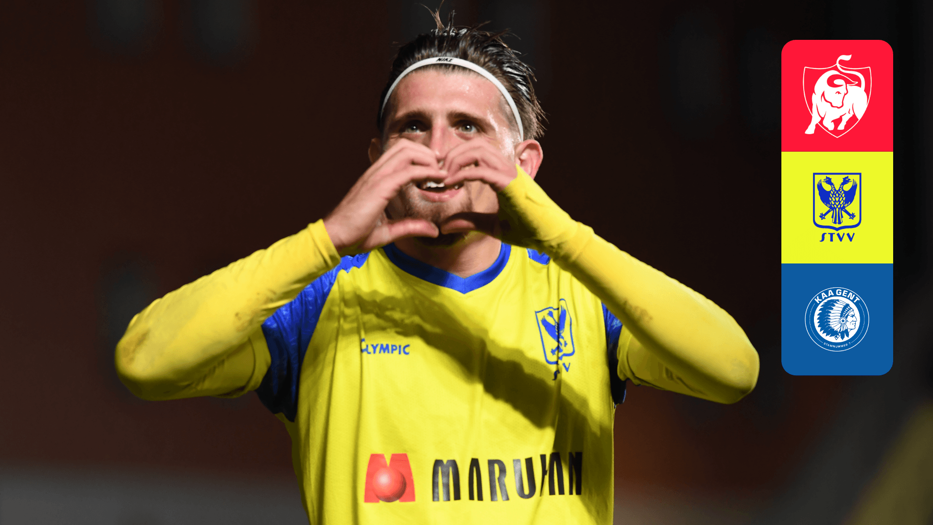 Watch STVV - KAA Gent Live Stream | DAZN BE