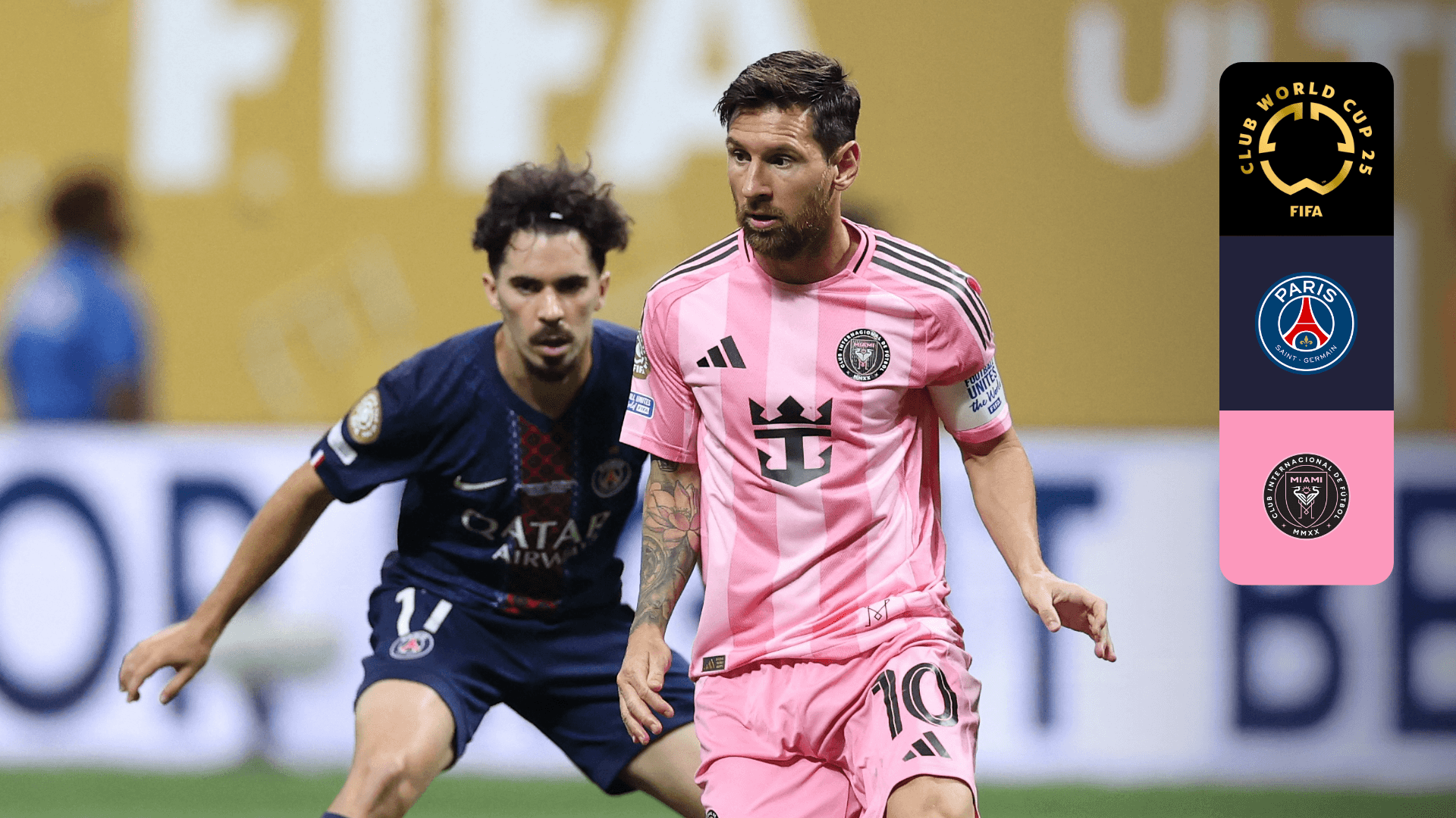 觀看 巴黎聖日耳曼 vs 邁阿密國際：16強賽 線上直播串流 | DAZN TW