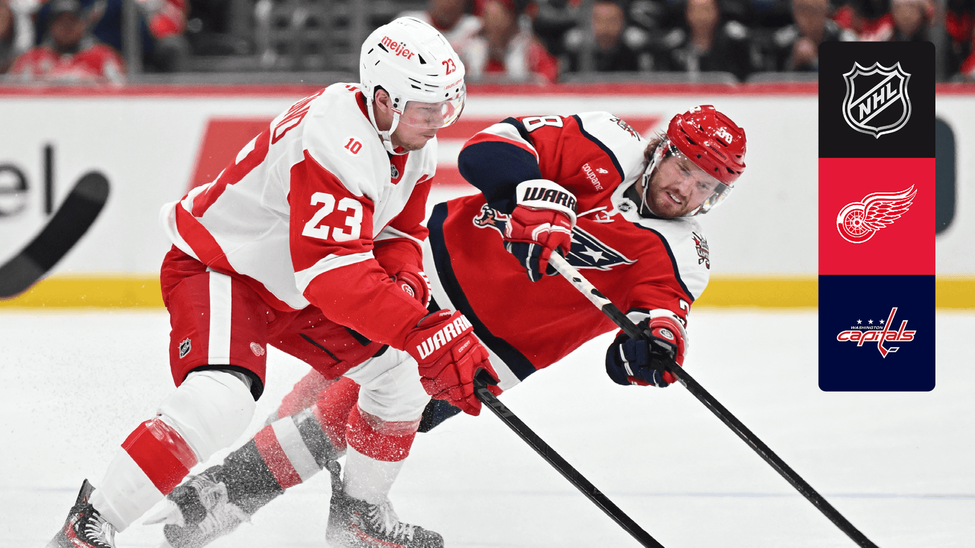 Watch Red Wings @ Capitals Live Stream Online | DAZN AE