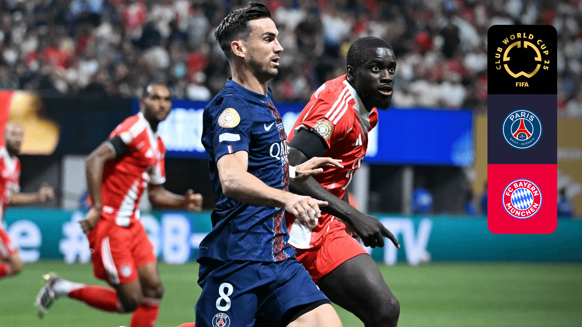 觀看 巴黎聖日耳曼 vs 拜仁慕尼黑：8強賽 線上直播串流 | DAZN TW