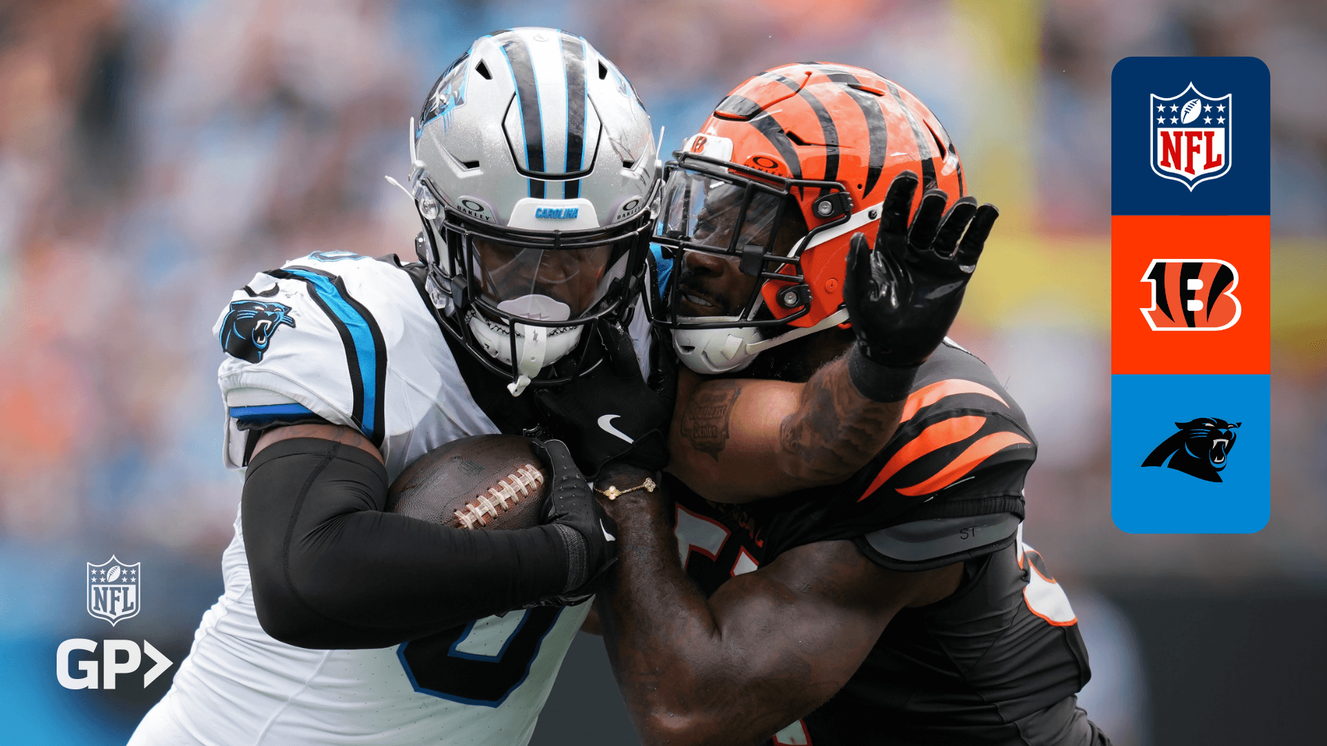 شاهد البث المباشر لـ Bengals @ Panthers | DAZN SA