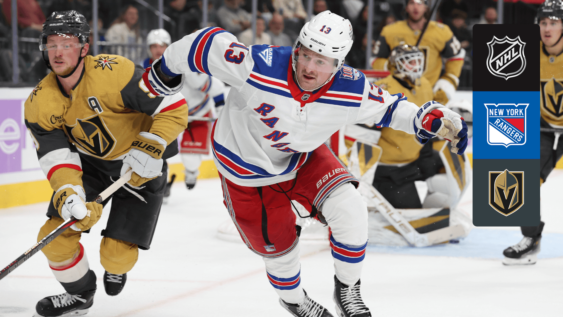 Watch Rangers @ Golden Knights Live Stream Online | DAZN PL