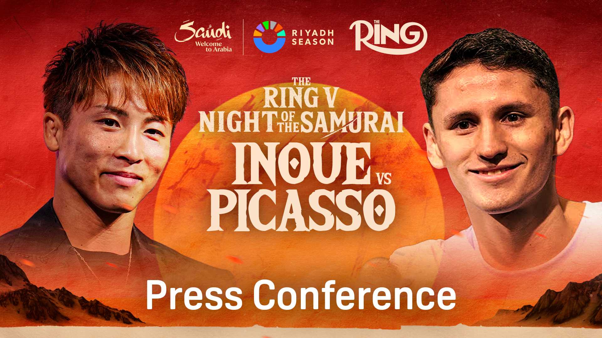 Watch The Ring V: Press Conference Live Stream Online | DAZN AU