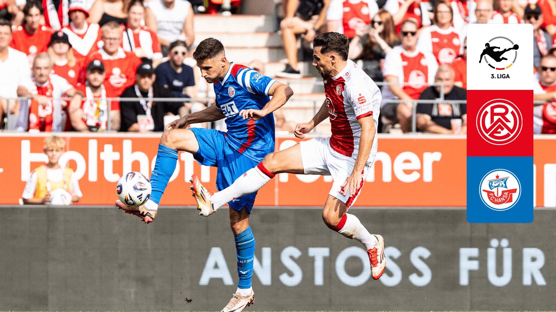 Rot-Weiss Essen - FC Hansa Rostock Live Stream | Jetzt Anmelden | DAZN CH