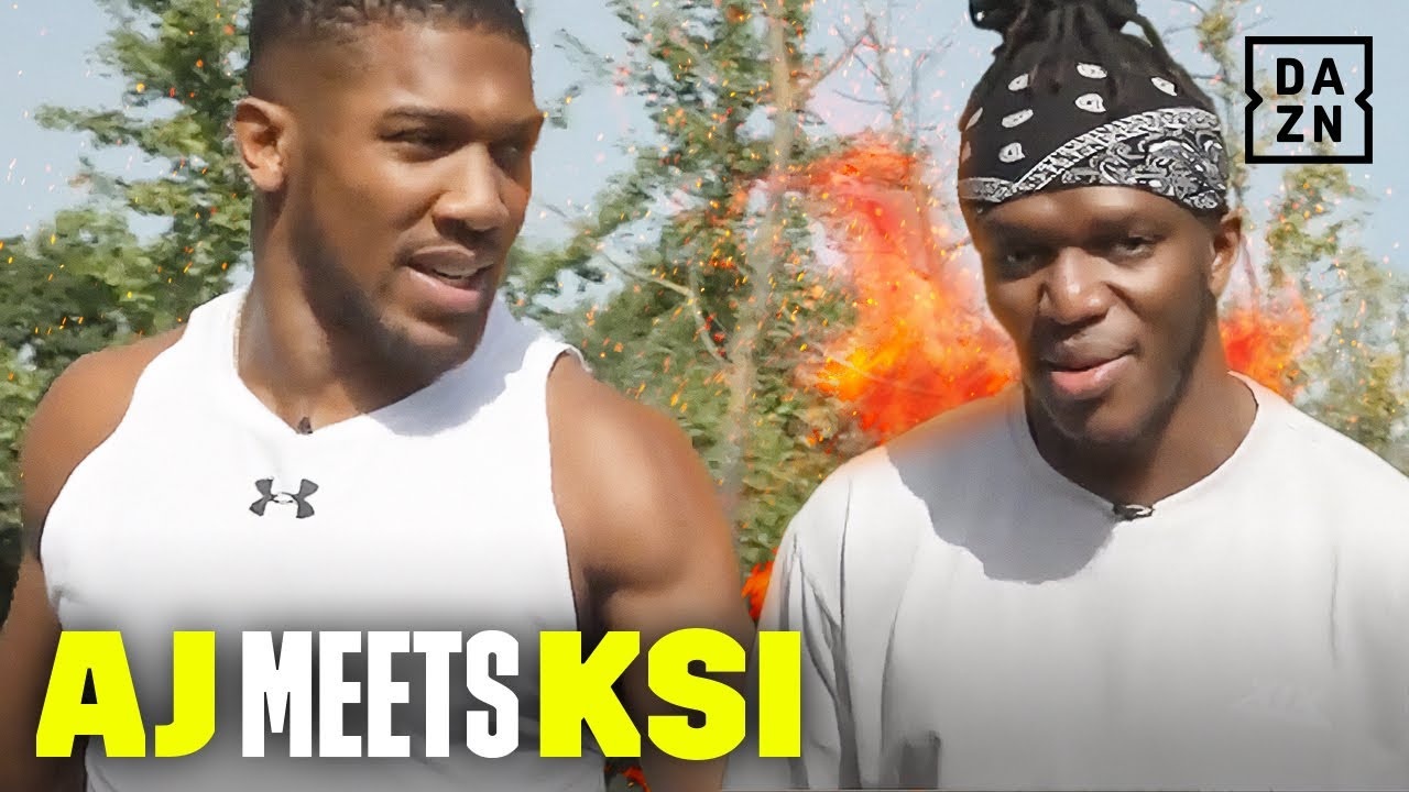 Ver KSI se reúne con Anthony Joshua Online | DAZN ES