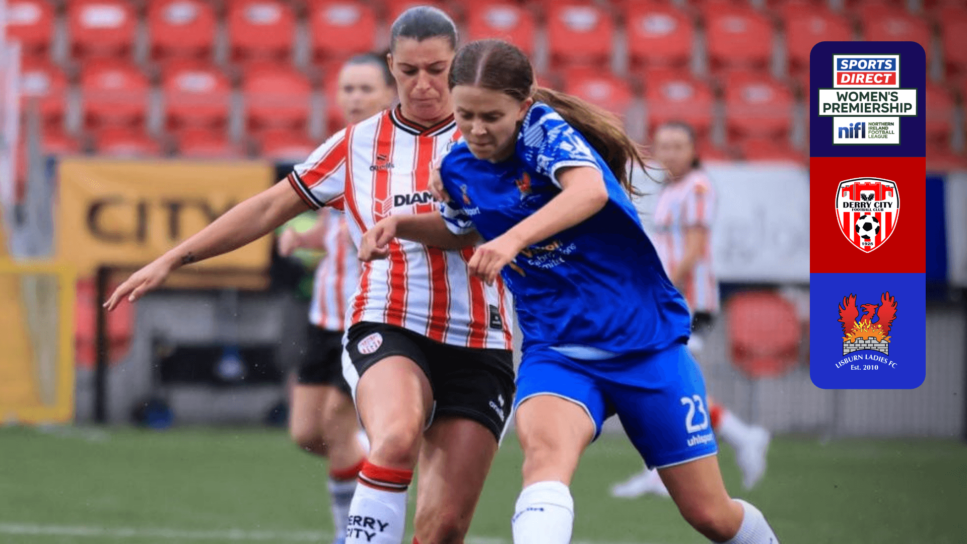 Watch Derry City vs. Lisburn Ladies Live Stream Online | DAZN GB