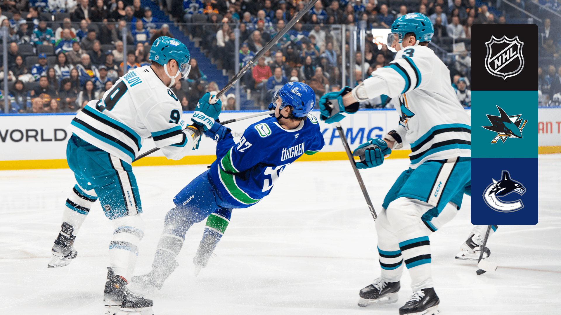 Watch Sharks @ Canucks Live Stream Online | DAZN LB