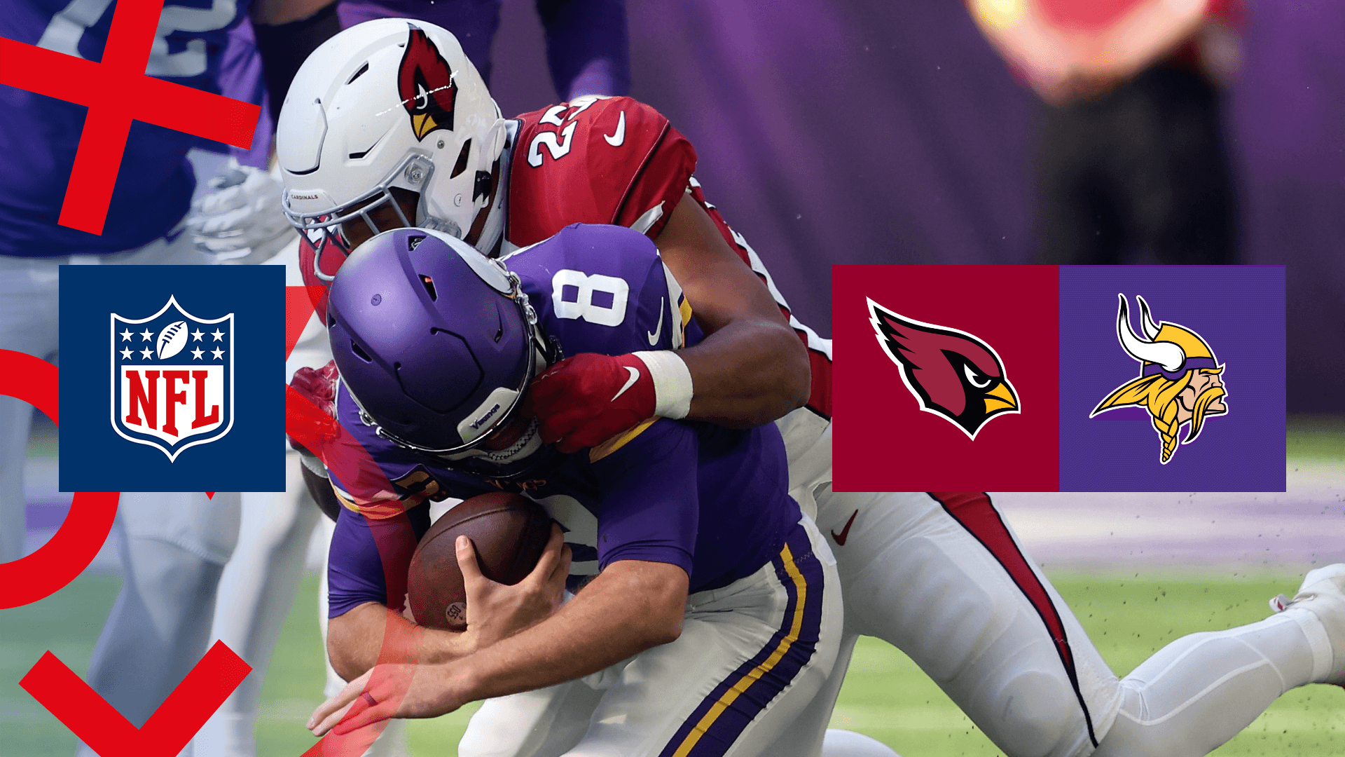 Regarder Cardinals @ Vikings en Direct Live | DAZN CA