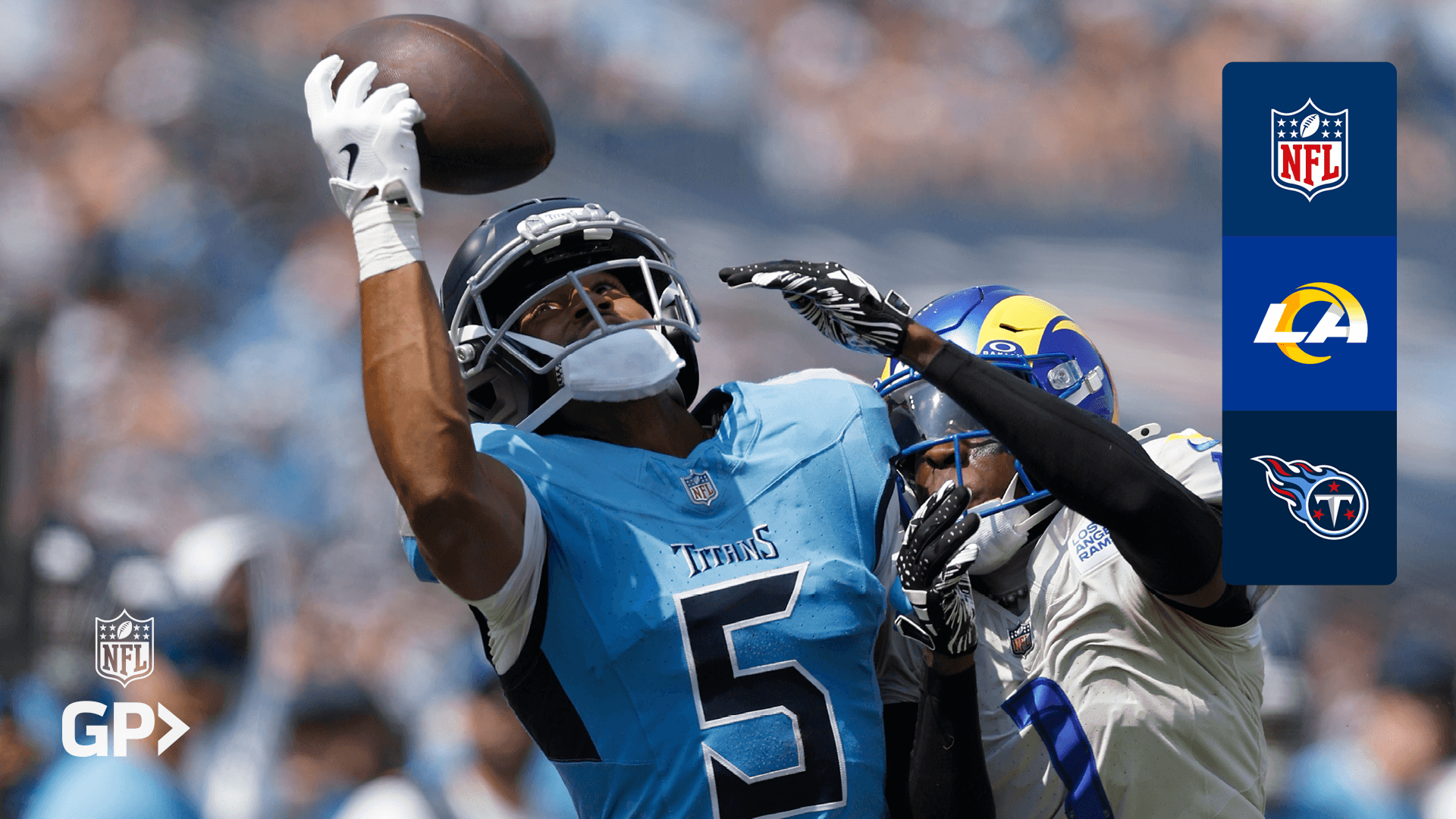 Rams @ Titans | DAZN BG