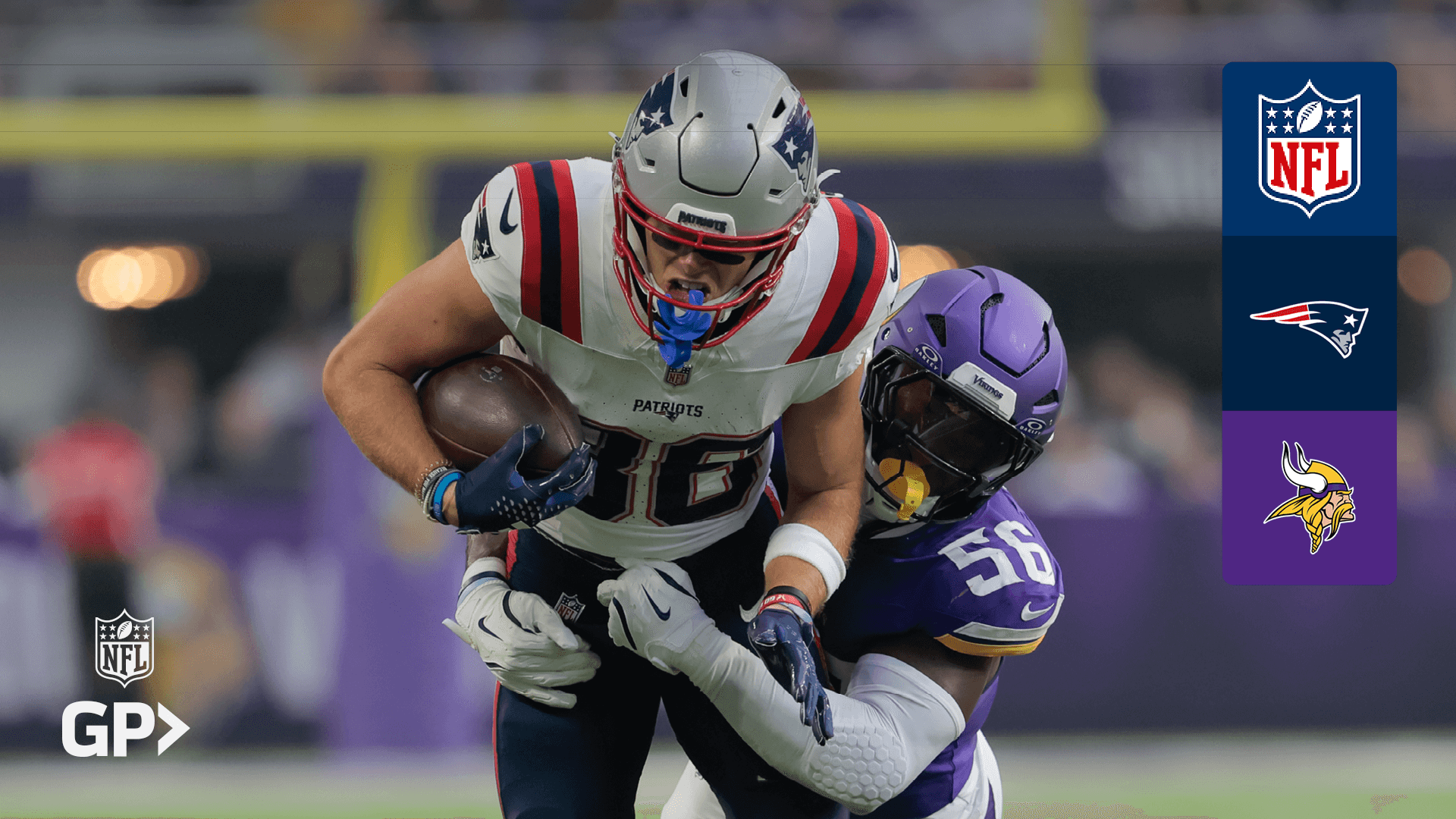 Watch Patriots @ Vikings Live Stream | DAZN CA