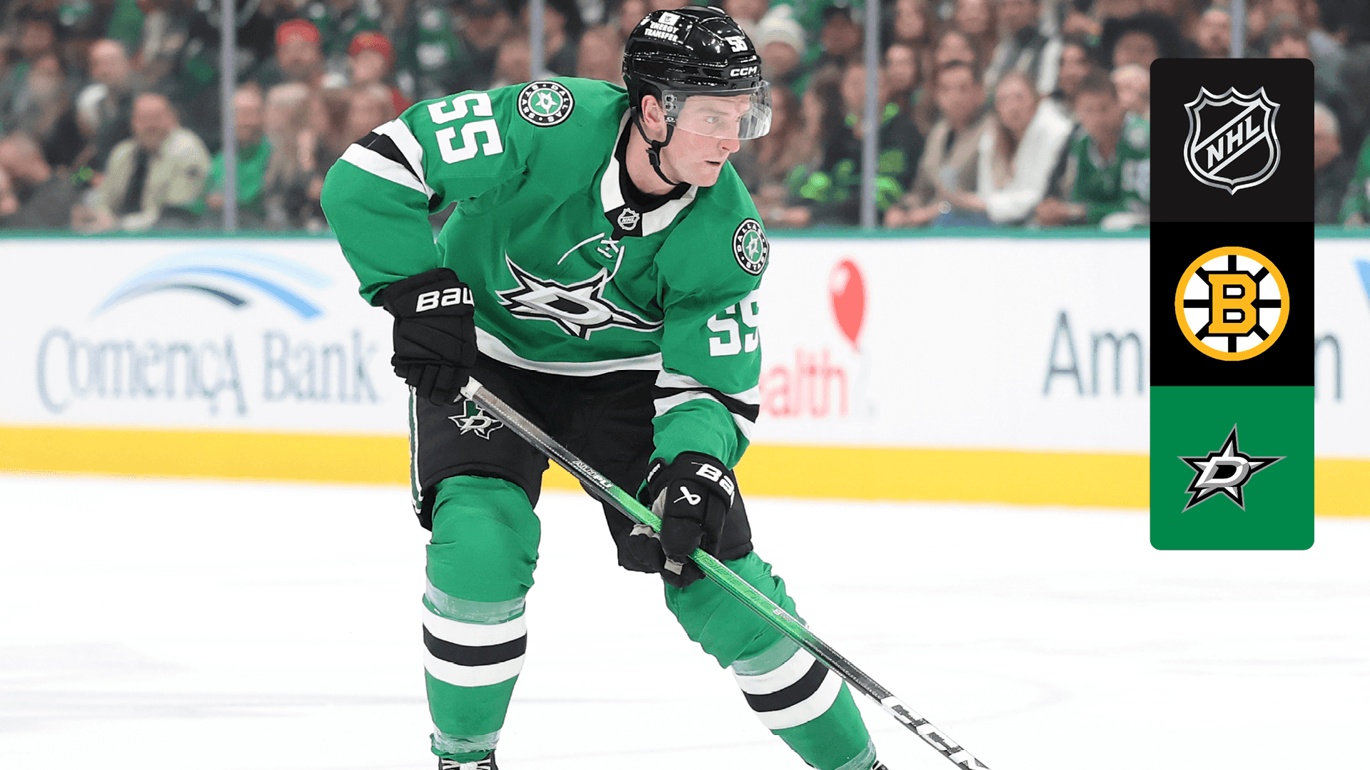 Watch Bruins @ Stars Live Stream Online | DAZN PL