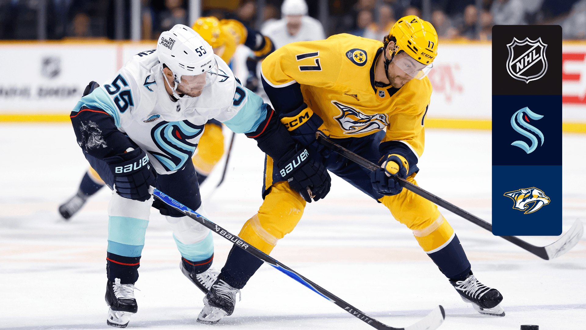 Watch Kraken @ Predators Live Stream Online | DAZN CD