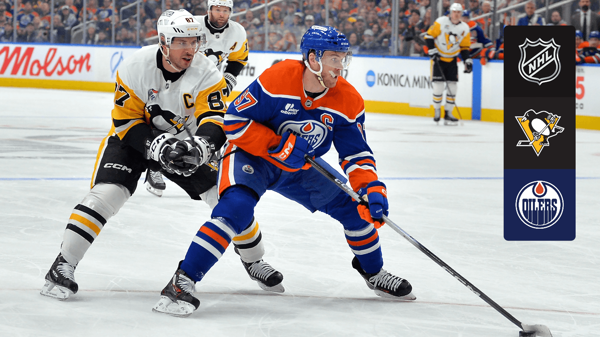 Watch Penguins @ Oilers Live Stream Online | DAZN AE
