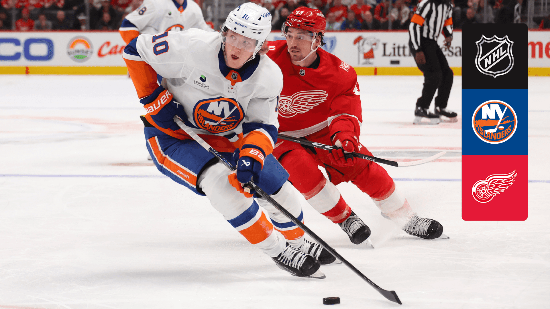 Watch Islanders @ Red Wings Live Stream Online | DAZN AE
