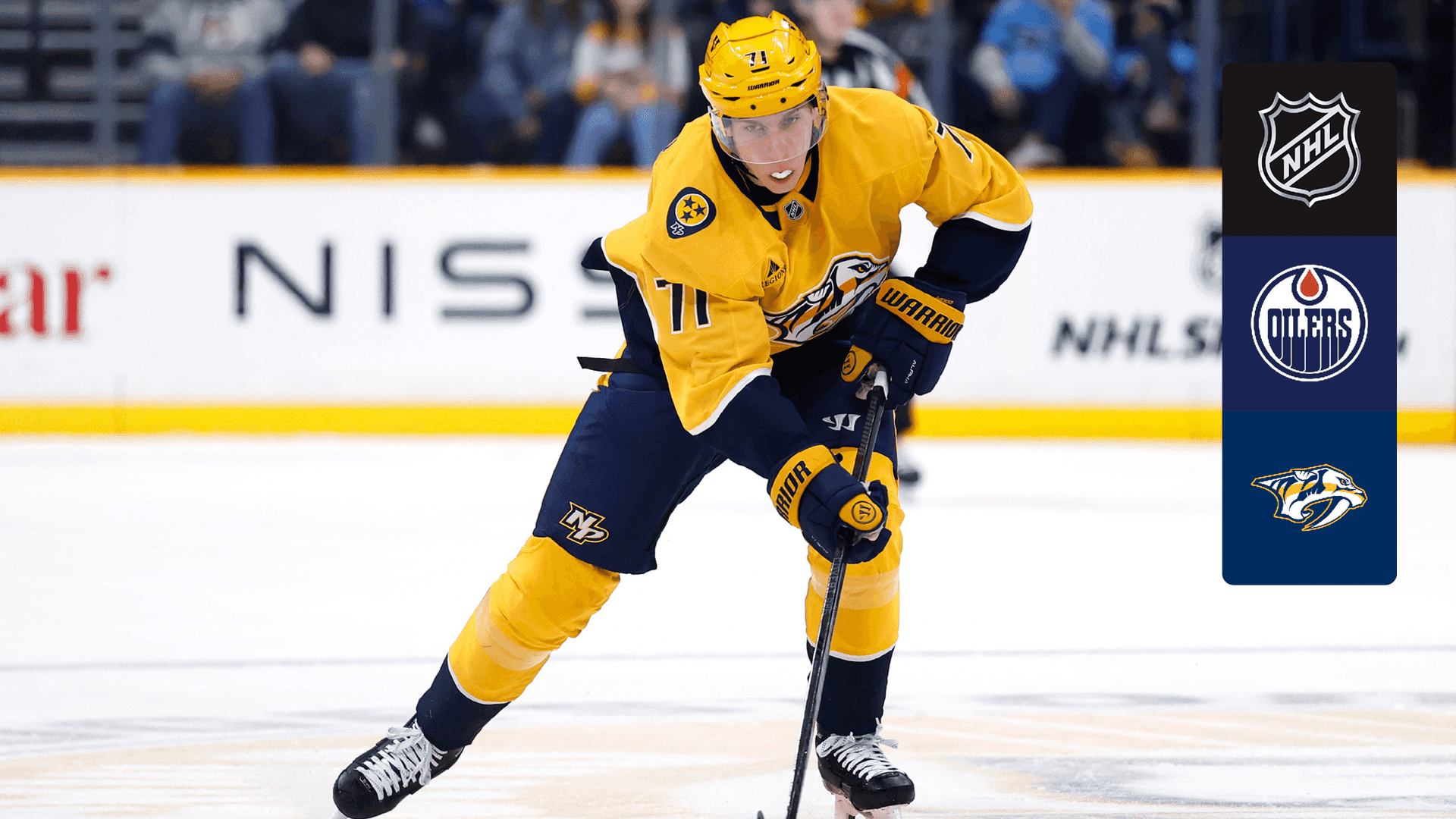 Watch Oilers @ Predators Live Stream Online | DAZN ID