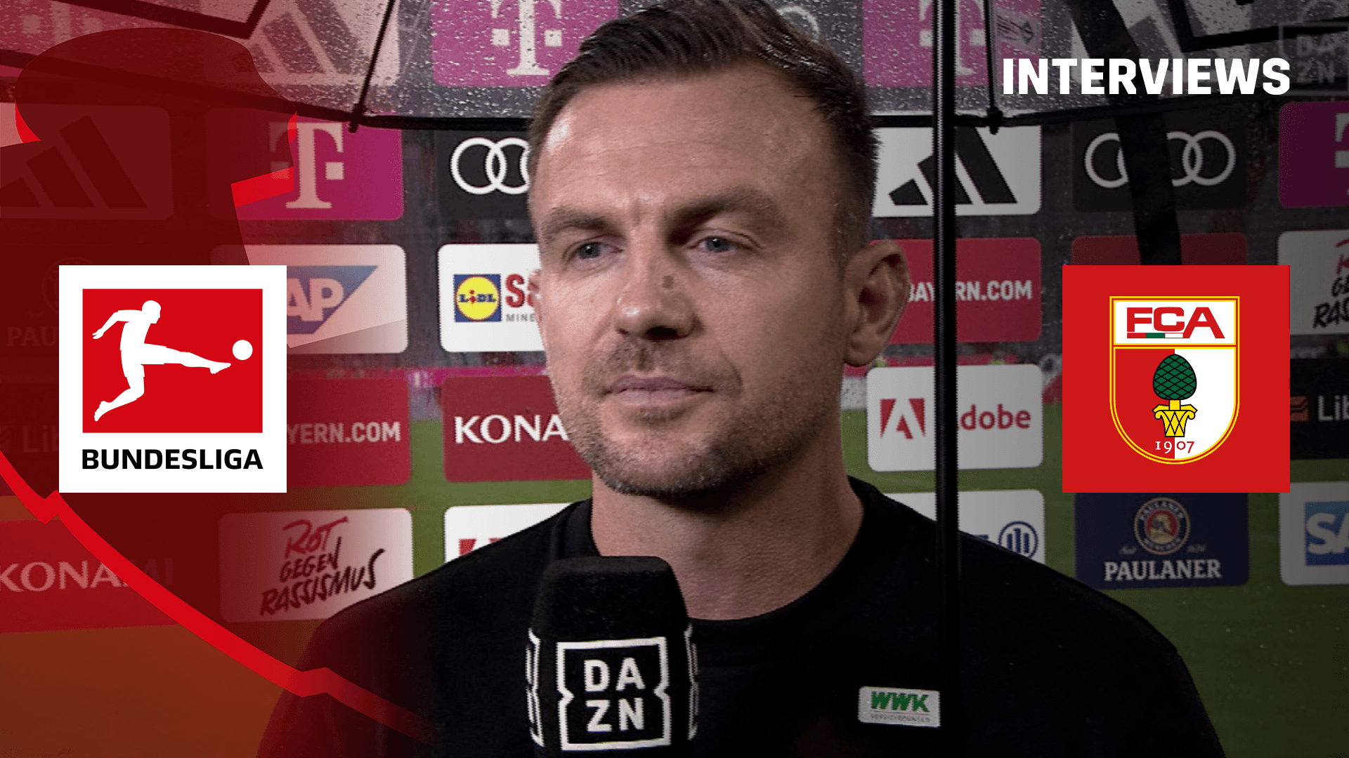 Watch Post Match Interviews - FC Augsburg Online | DAZN CH