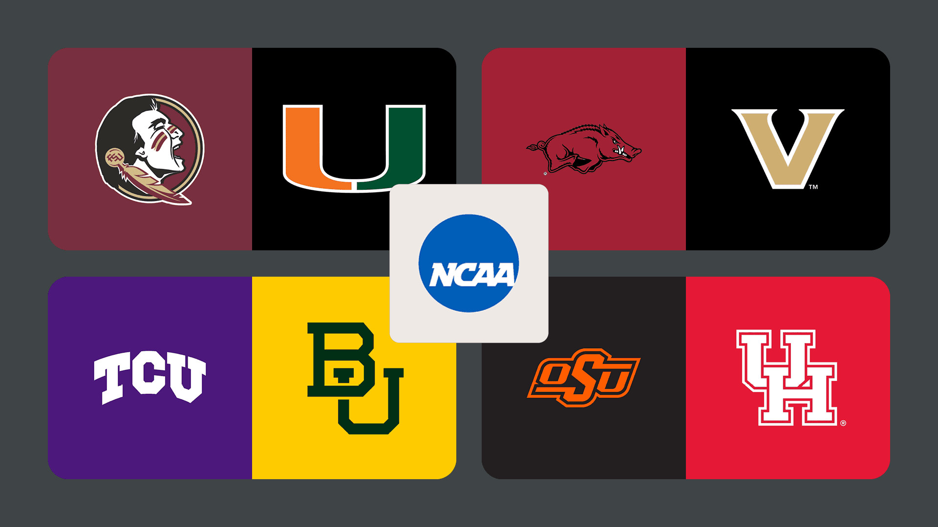 Watch FSU @ MIM, ARK @ VAN, TCU @ BAY, OKSU @ HOU Live Stream Online ...