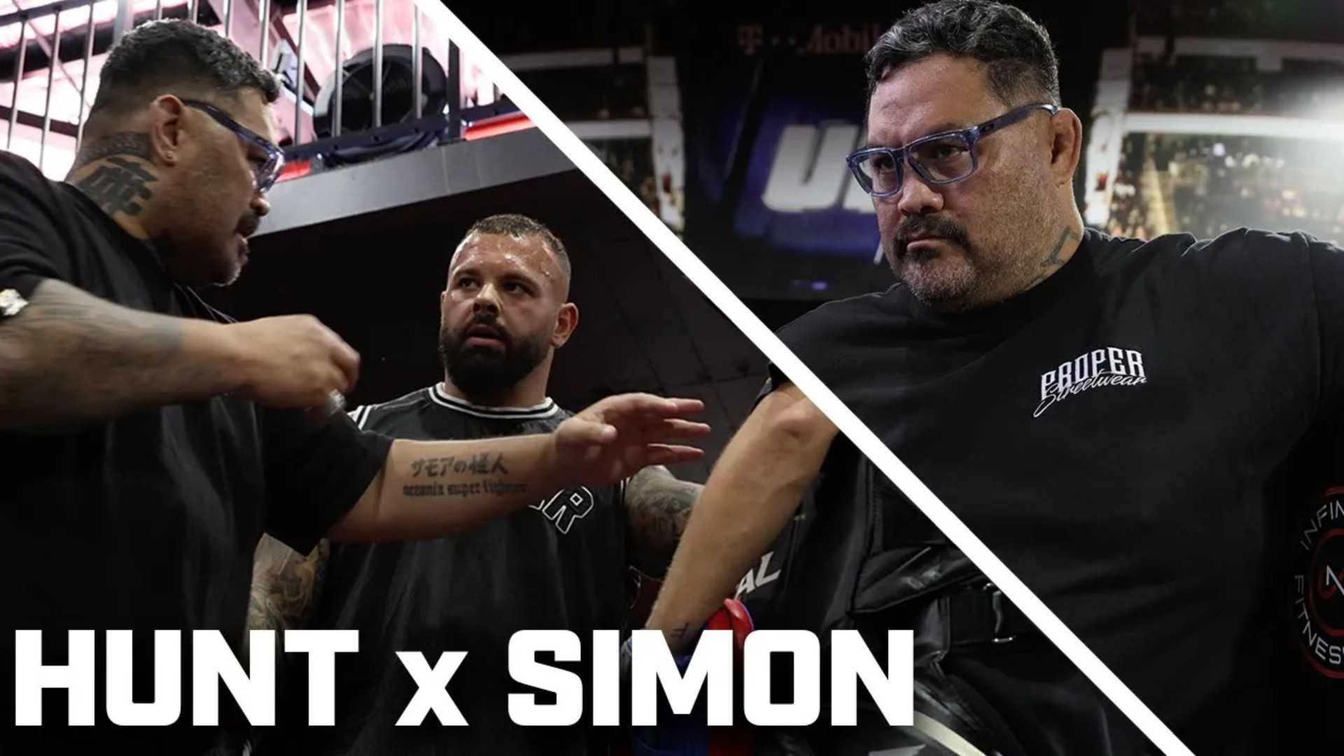 Watch UFC Legend Hunt Trains Simon ahead of COLLISION 8 Live Stream ...