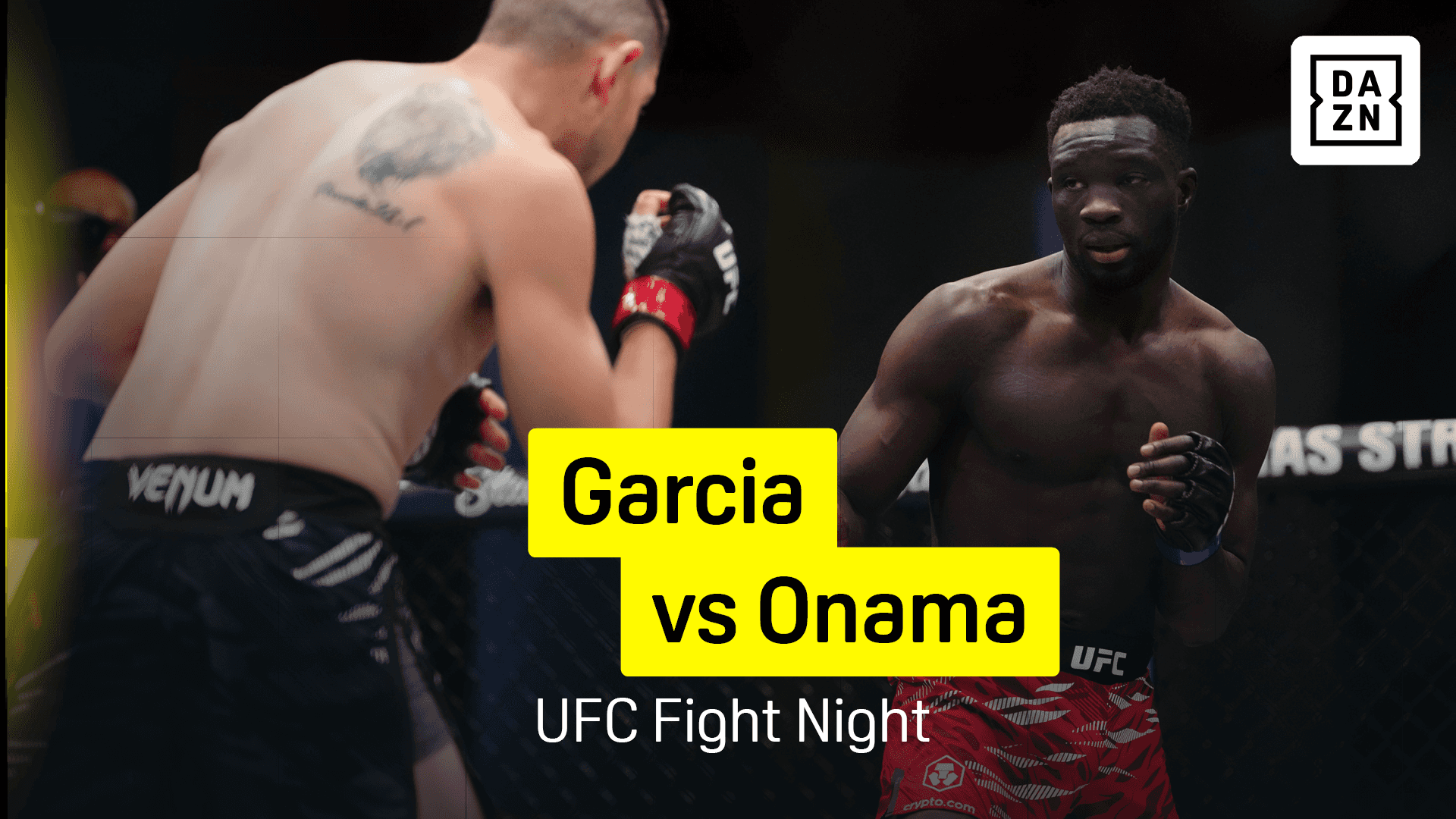 UFC Fight Night | Steve Garcia vs David Onama (Main Card) Live Stream ...