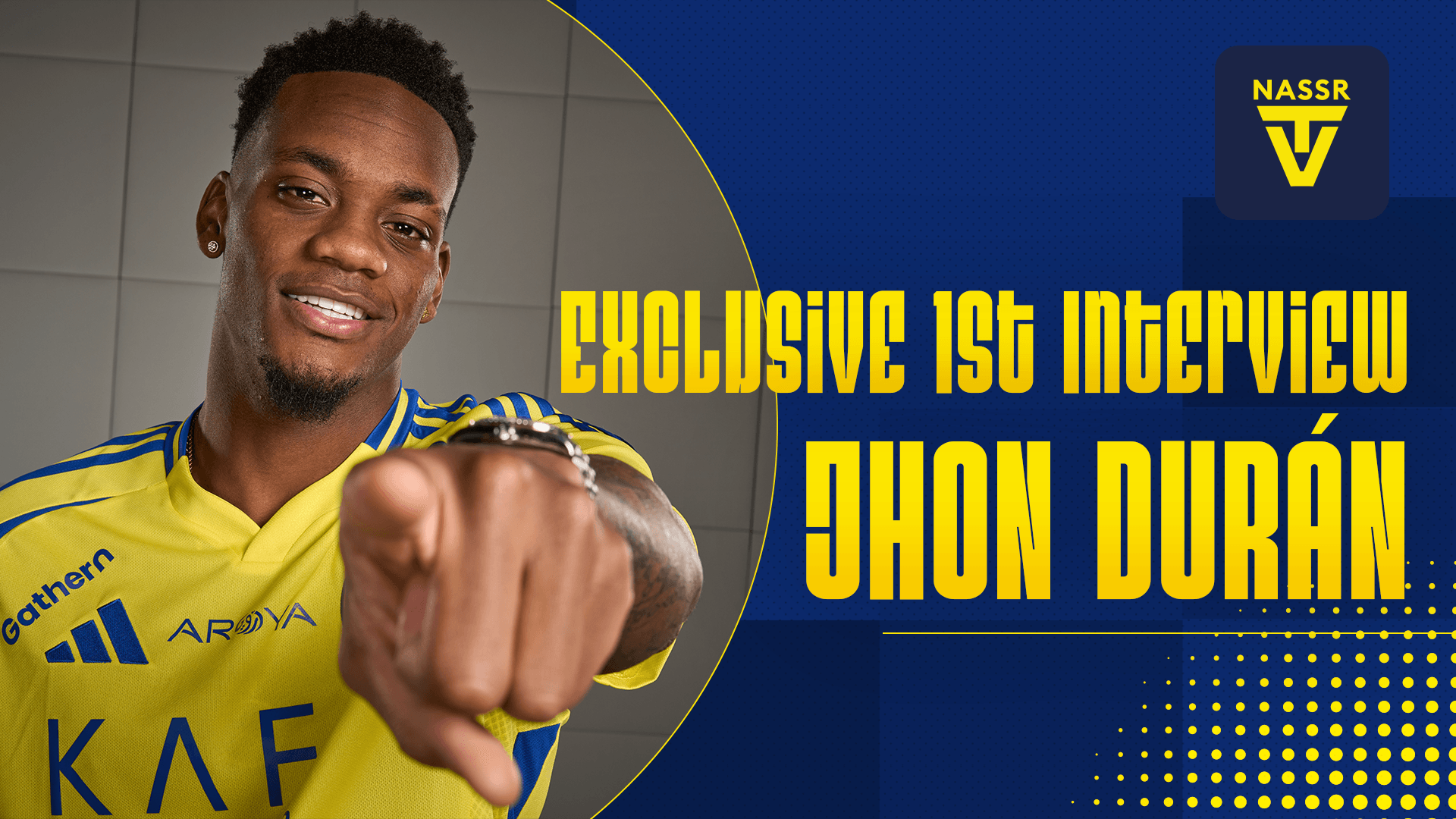 Watch Jhon Durán | Exclusive First Interview Online | DAZN OM