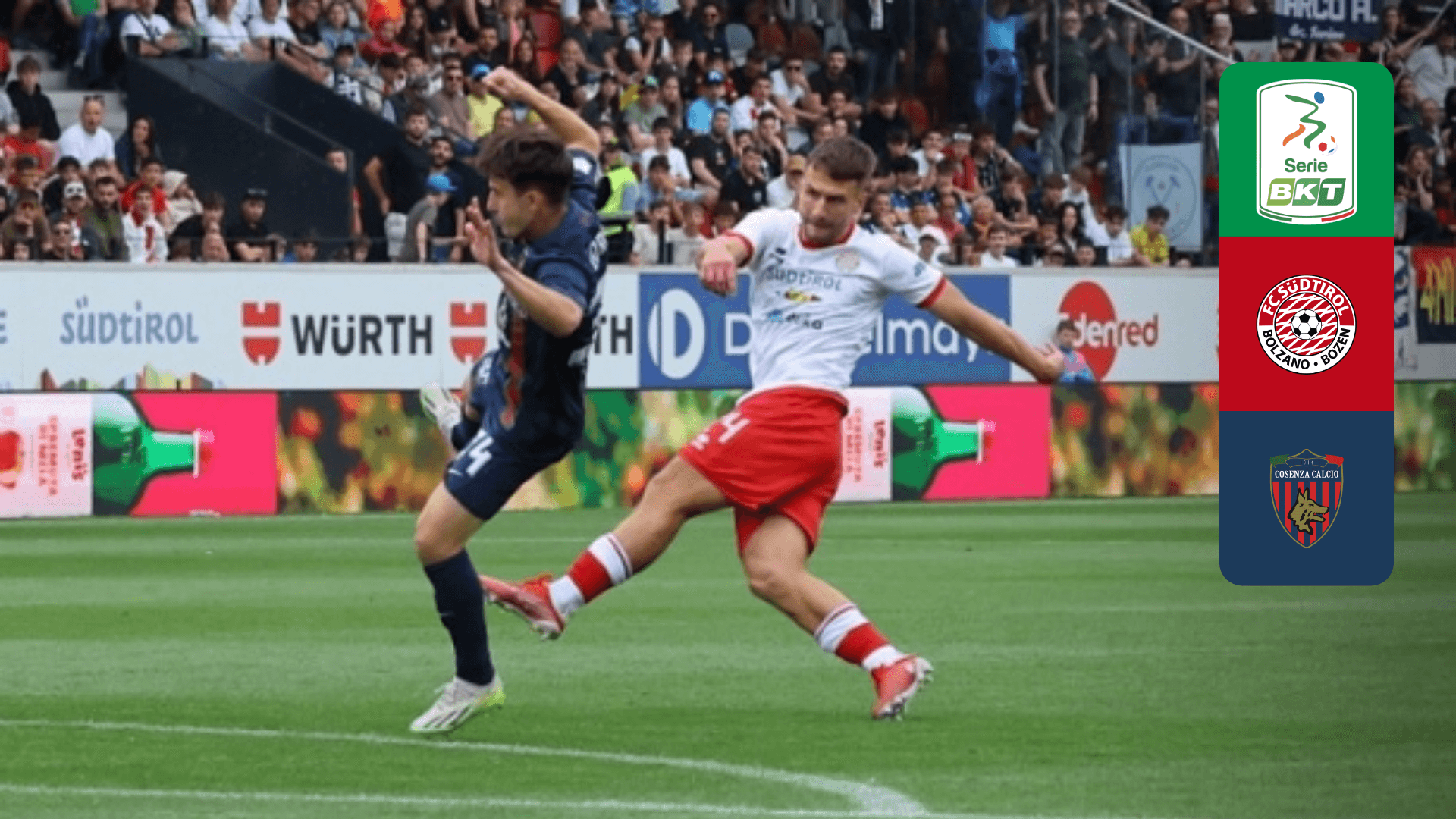 Südtirol - Cosenza in Diretta Streaming | DAZN IT