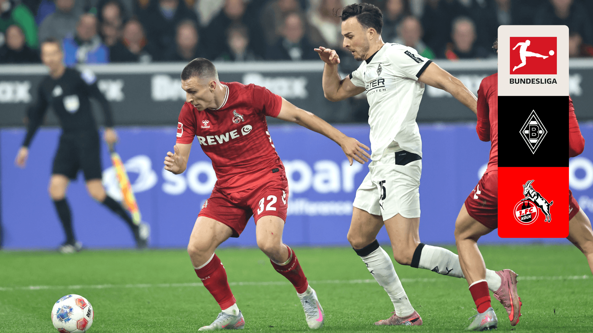Regarder Monchengladbach vs. Koln en Direct Live | DAZN CA