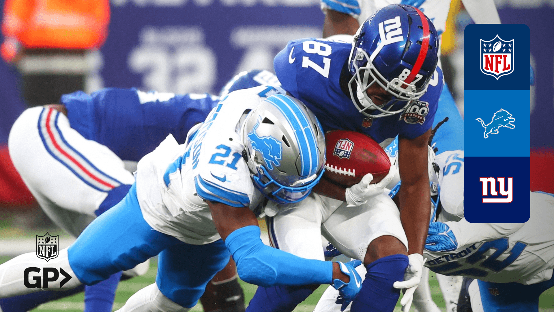 Watch Lions @ Giants Live Stream | DAZN BR