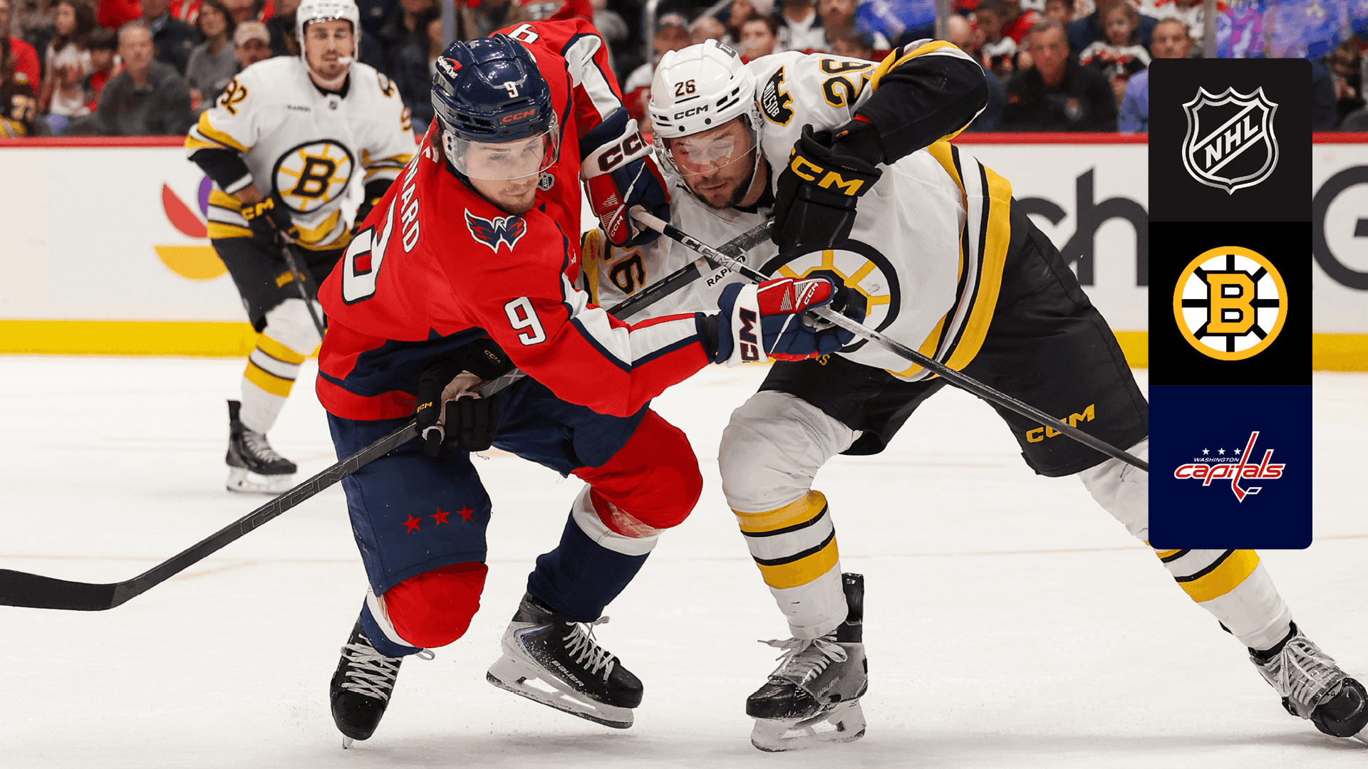Watch Bruins @ Capitals Live Stream Online | DAZN IN