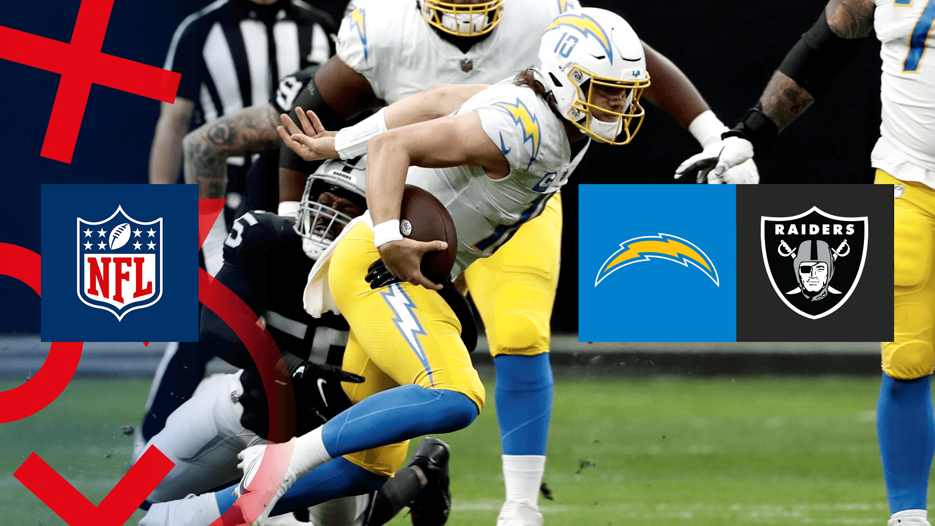 Watch Chargers @ Raiders Live Stream | DAZN CA