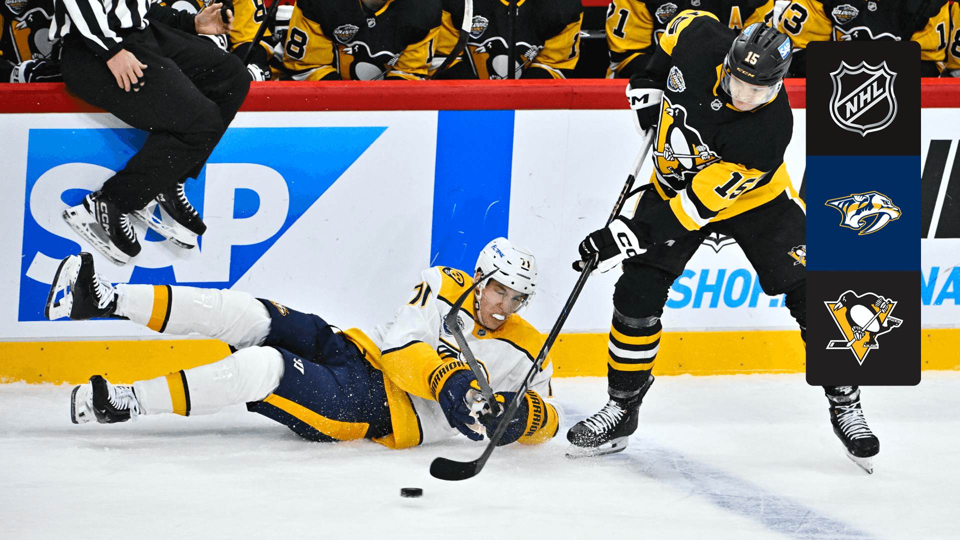 Watch Predators @ Penguins Live Stream Online | DAZN RO
