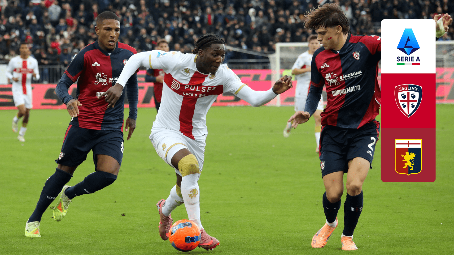 觀賞卡利亞里 vs 熱那亞：第12輪的賽事精華 | DAZN TW