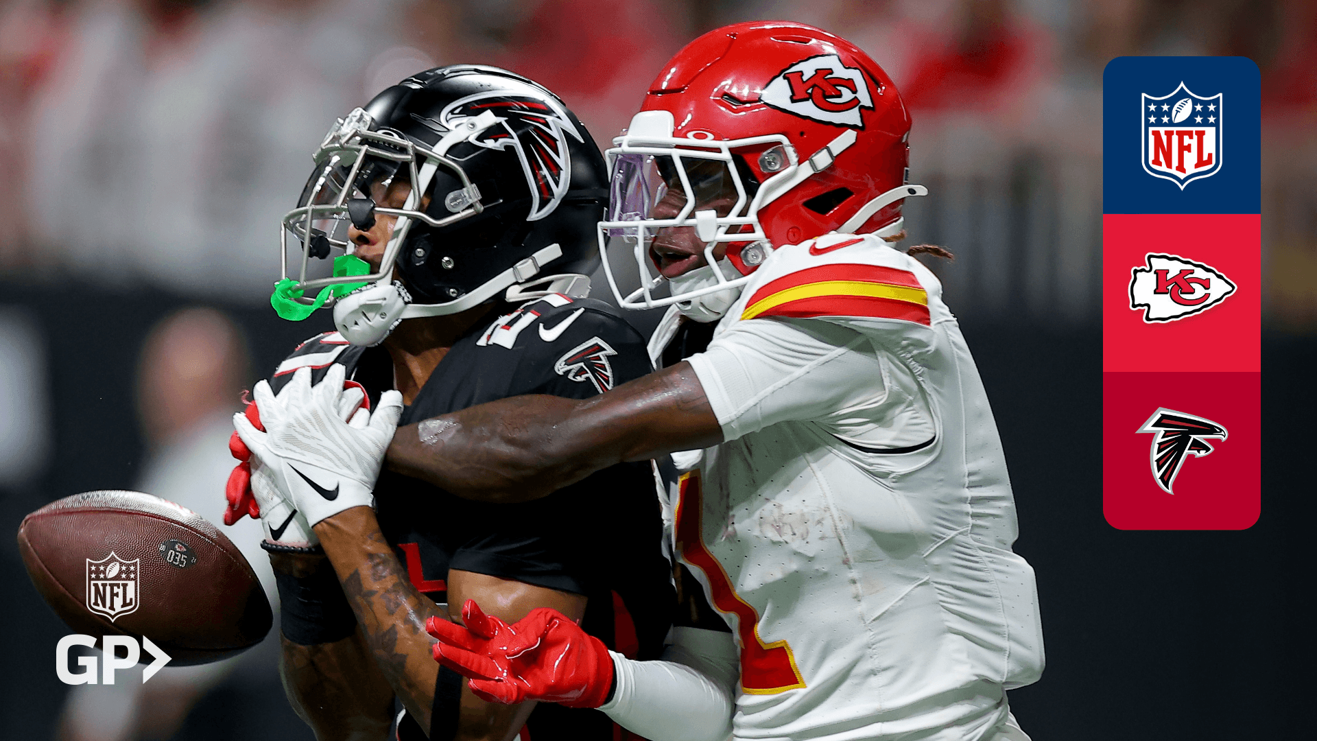 شاهد البث المباشر لـ Chiefs @ Falcons | DAZN YE