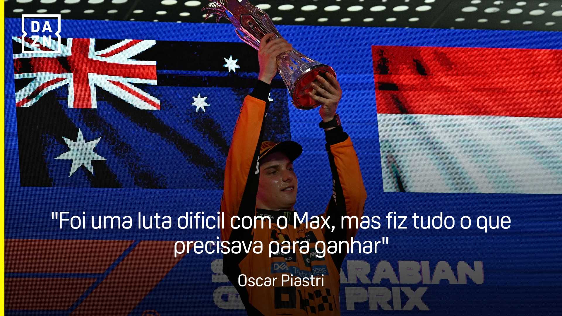 Ver: Oscar Piastri não cede à pressão e vence na Arábia Saudita em ...
