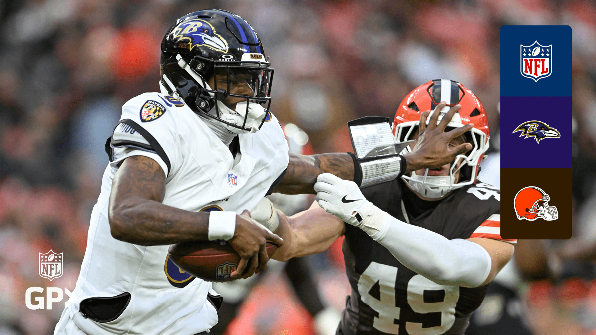 Watch Ravens @ Browns Live Stream Online | DAZN CY