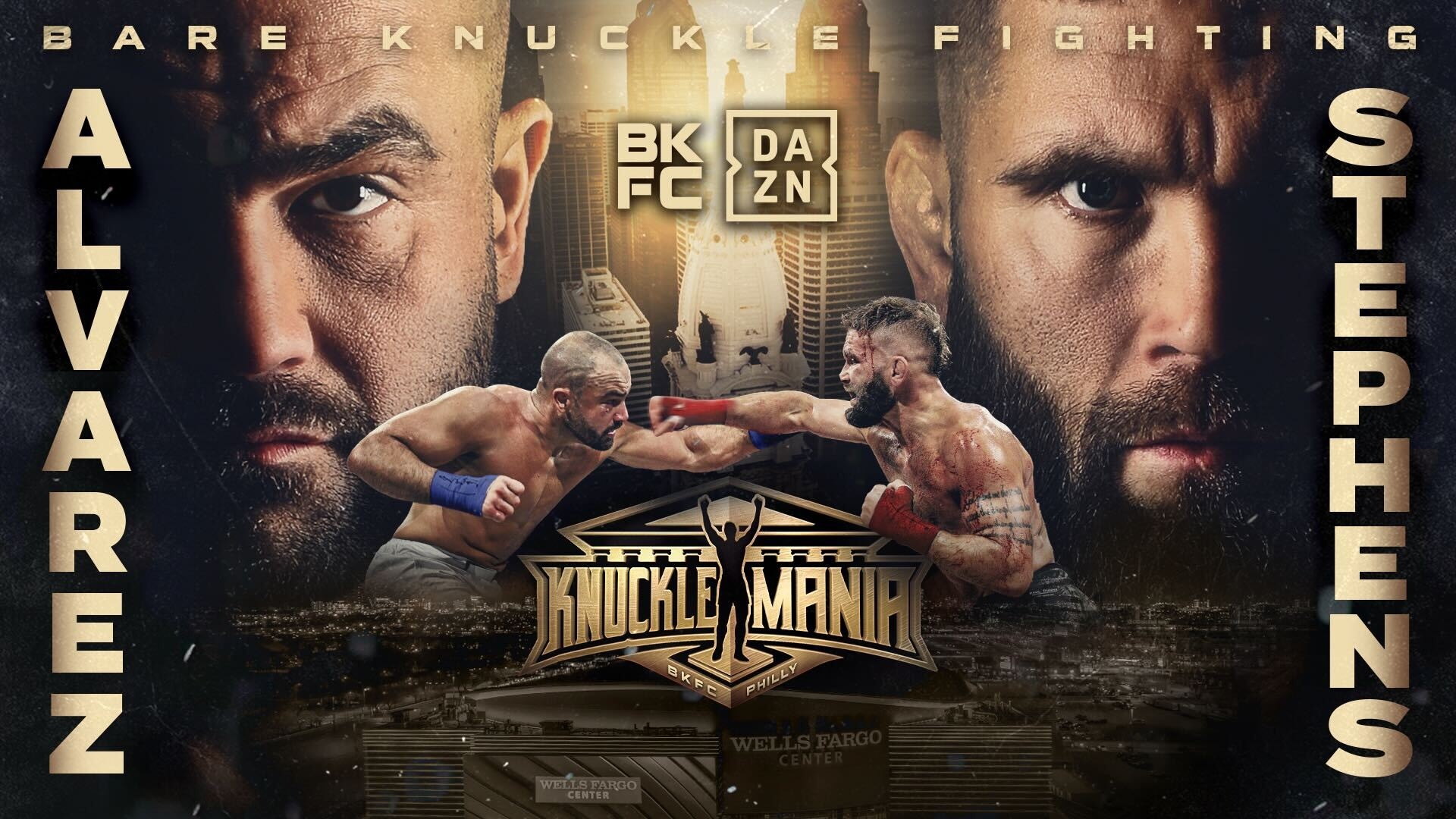 Regarder BKFC KnuckleMania V: Alvarez vs. Stephens en Direct Live ...