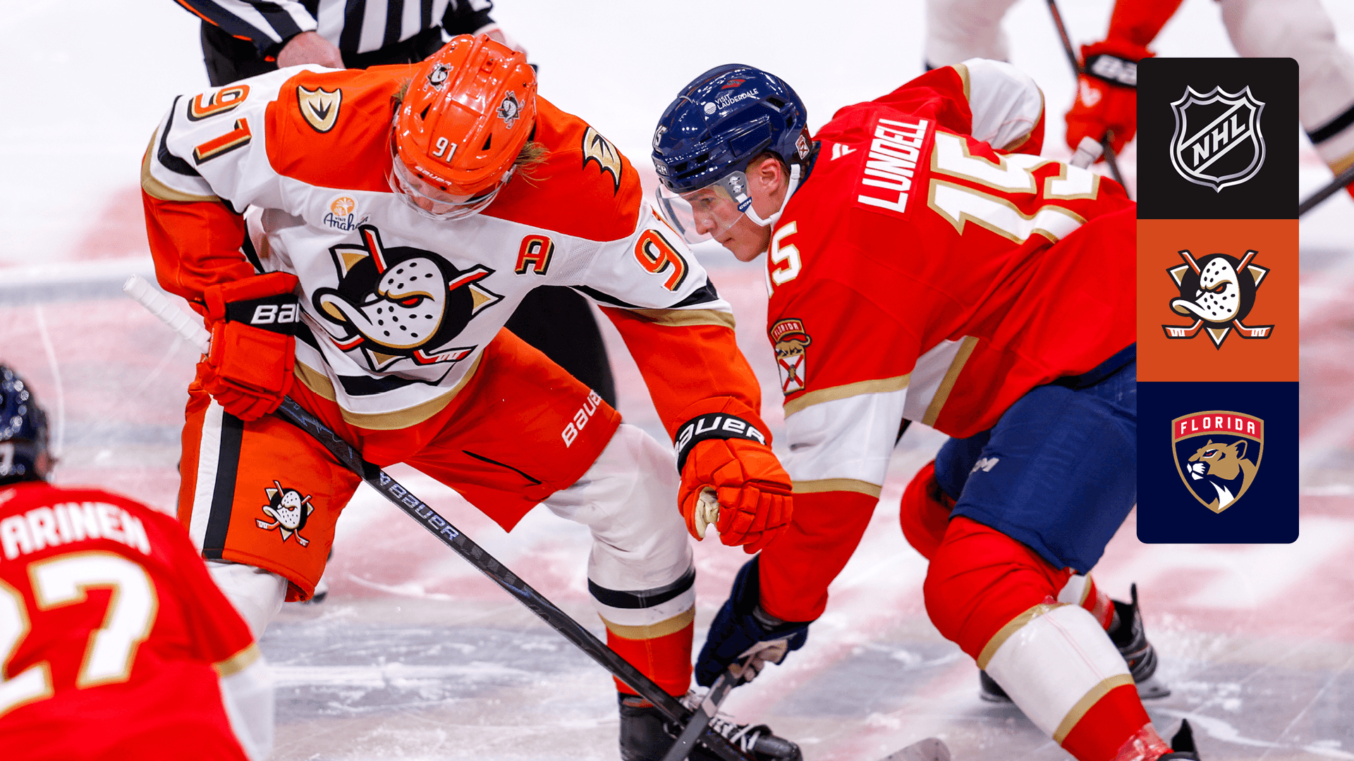 Ducks vs. Panthers (Home Broadcast) in Diretta Streaming | DAZN IT