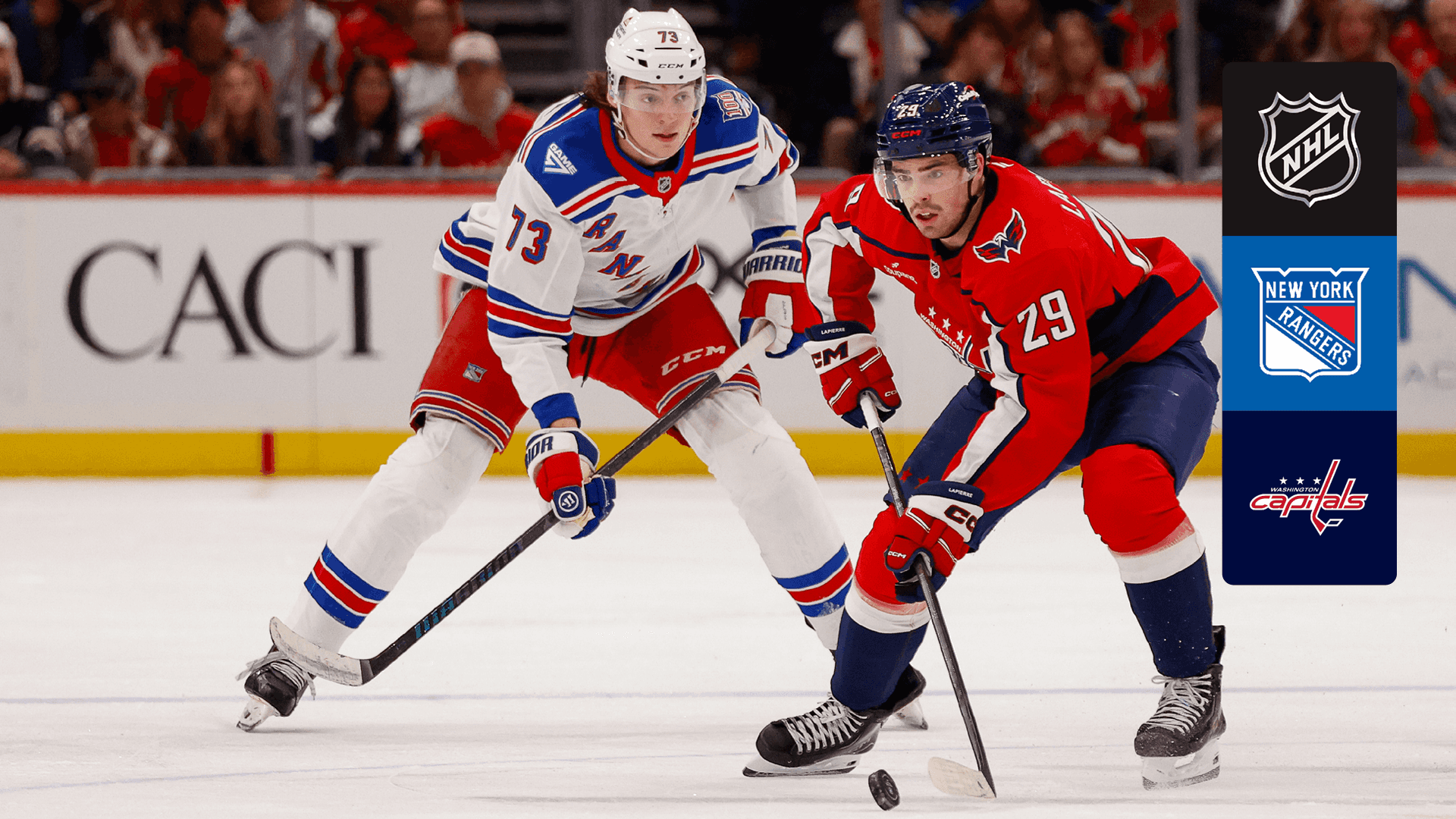 Watch Rangers @ Capitals Live Stream Online | DAZN PF