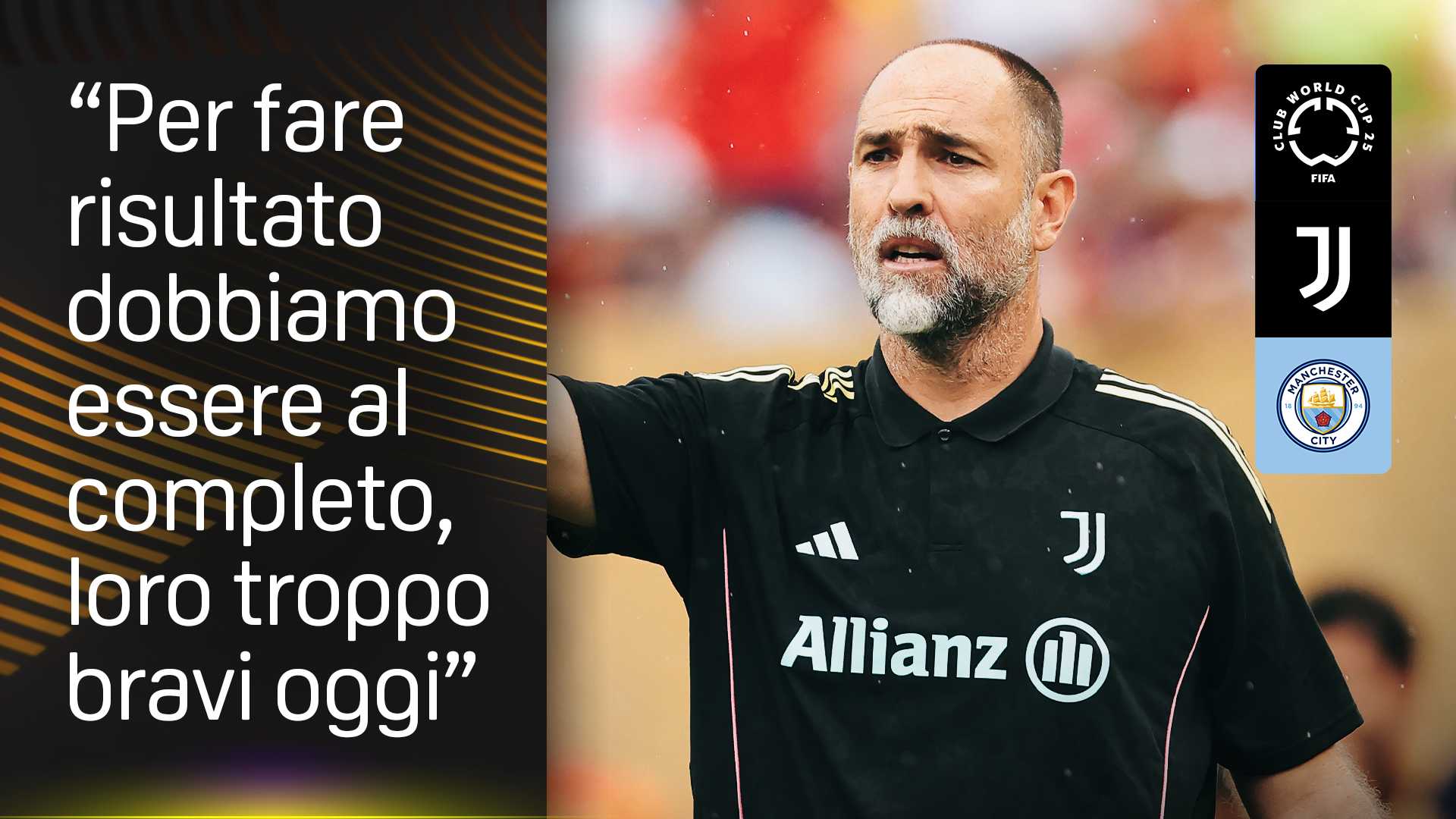 L'onestà di Tudor, Locatelli, Koopmeiners e McKennie dopo la sconfitta ...