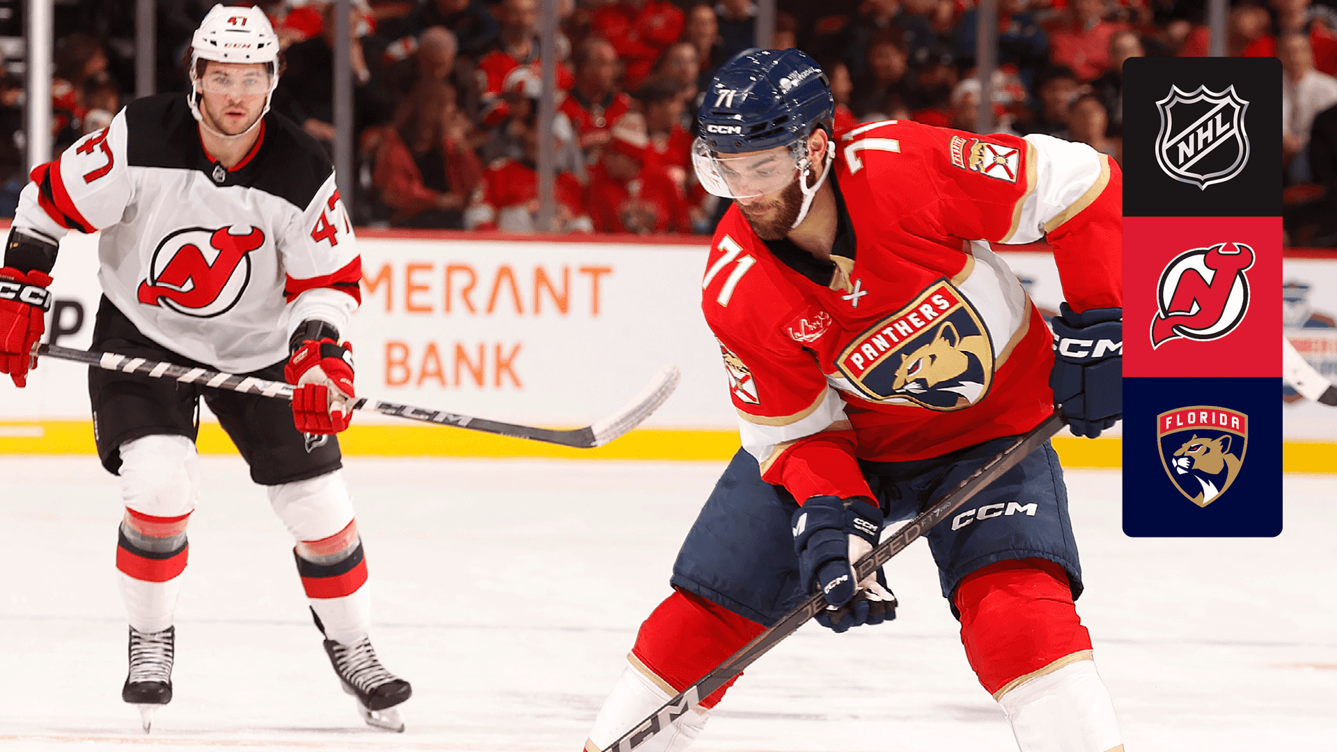 Watch Devils @ Panthers Live Stream Online | DAZN KW