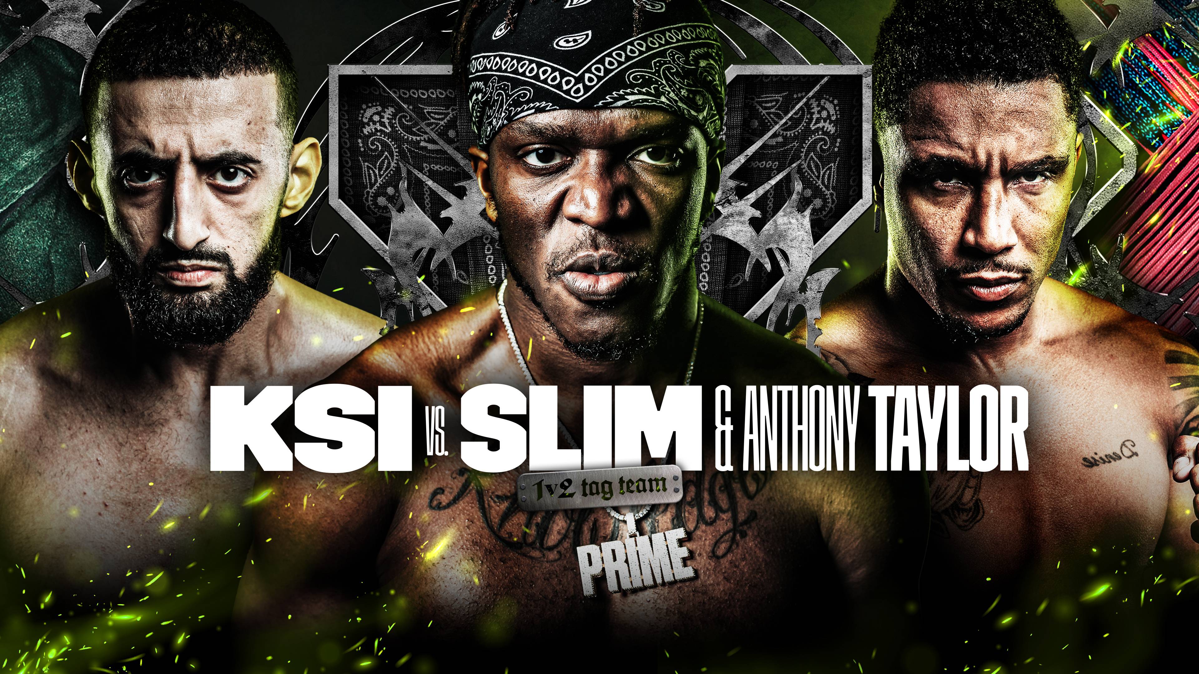 Watch KSI vs. Slim & Anthony Taylor Live Stream | DAZN GB