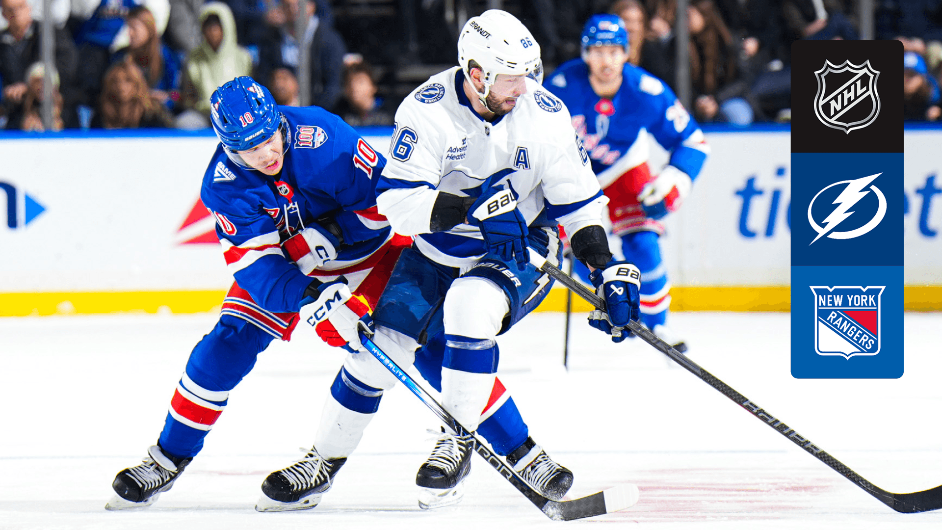 Watch Lightning @ Rangers Live Stream Online | DAZN NL