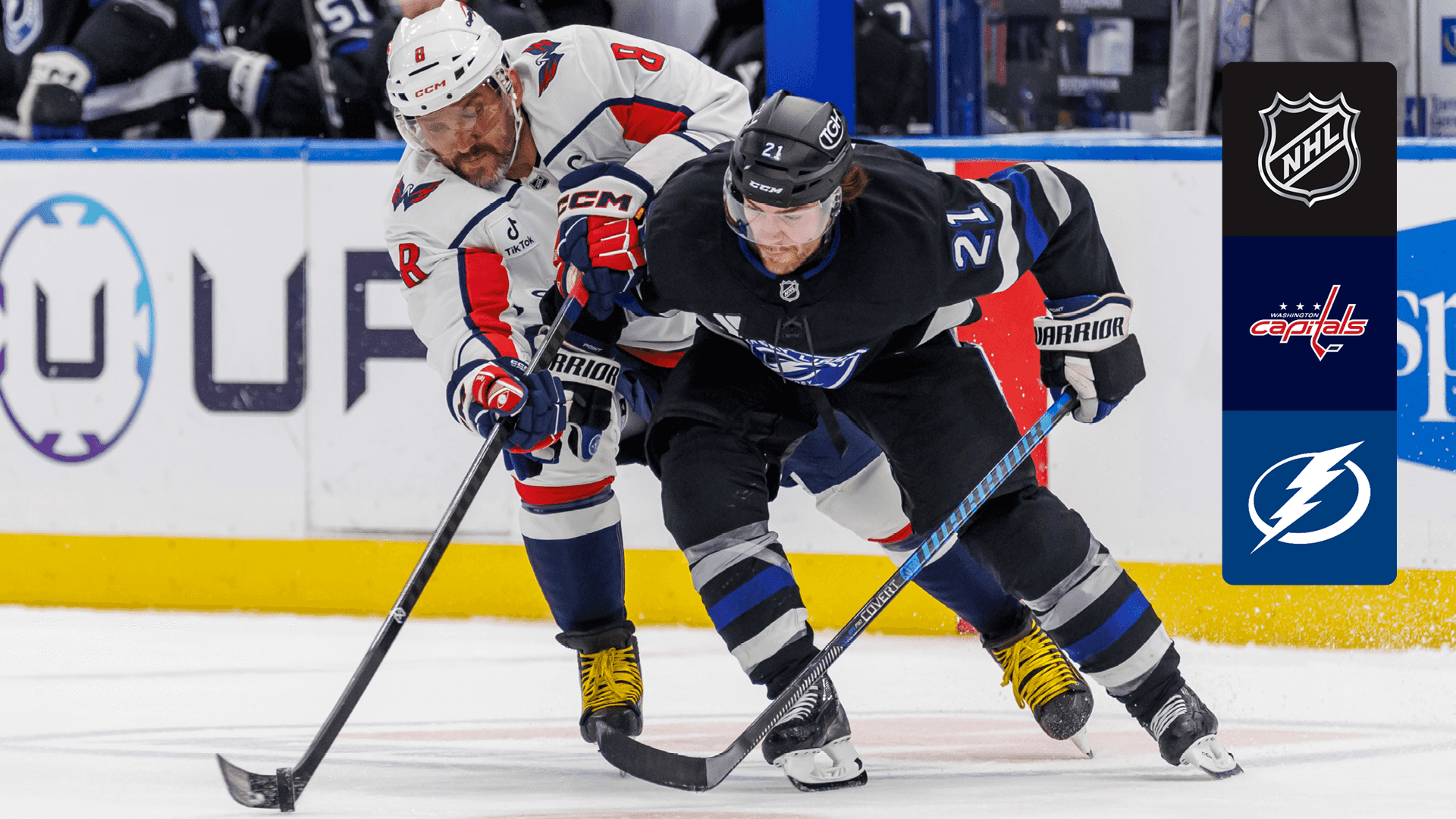 Watch Capitals @ Lightning Live Stream Online | DAZN AE
