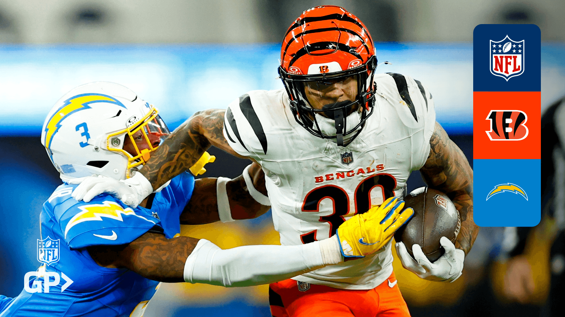 Ver Bengals @ Chargers (en Español) Online en Directo | DAZN MX