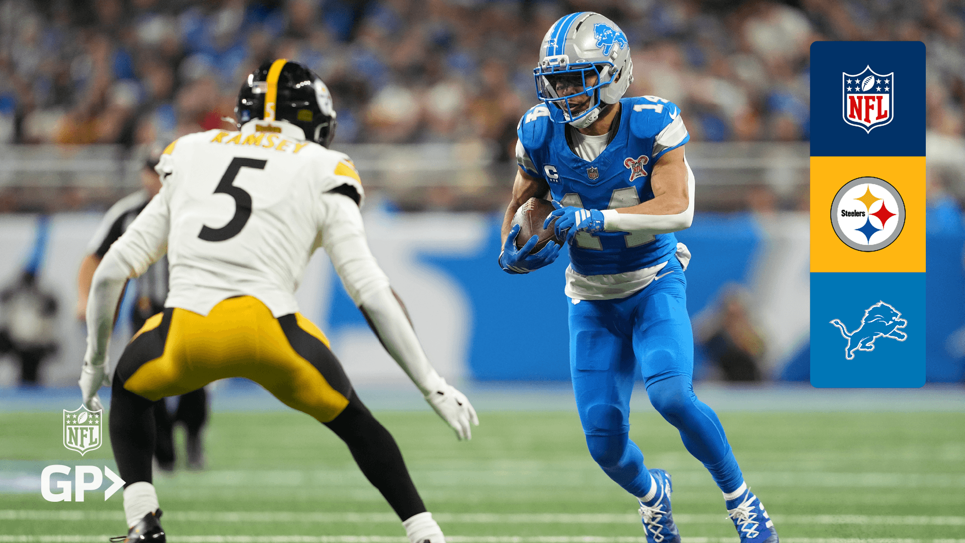 Watch Steelers @ Lions Live Stream Online | DAZN CA